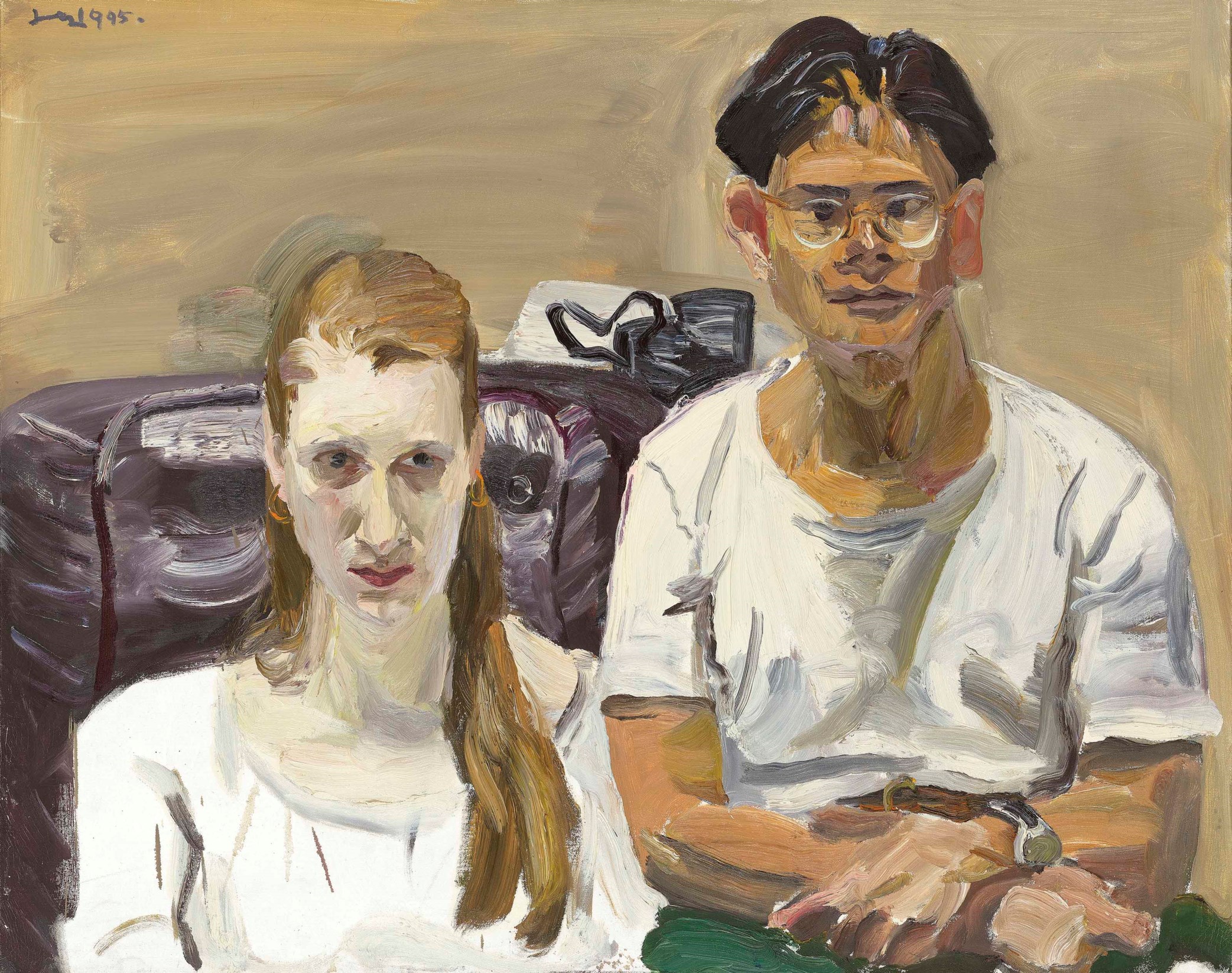 LIU XIAODONG (B. 1963), Xiao Lin and Ann | Christie's