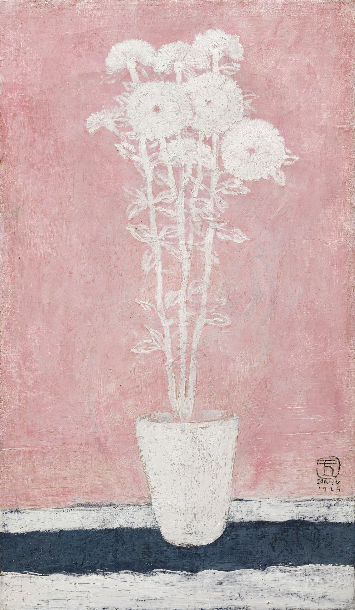 SANYU (CHANG YU, 1895-1966), Chrysanthèmes blanches (White ...