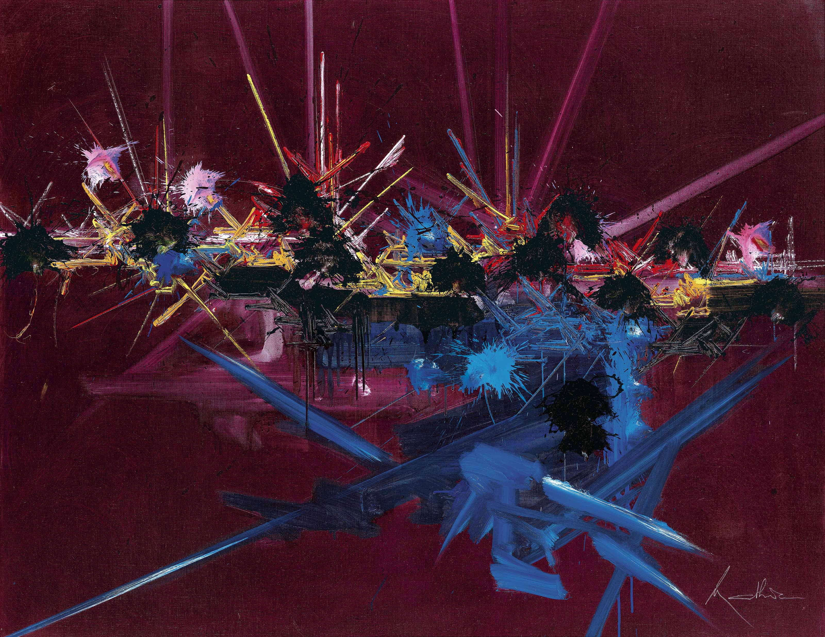 GEORGES MATHIEU (1921-2012)