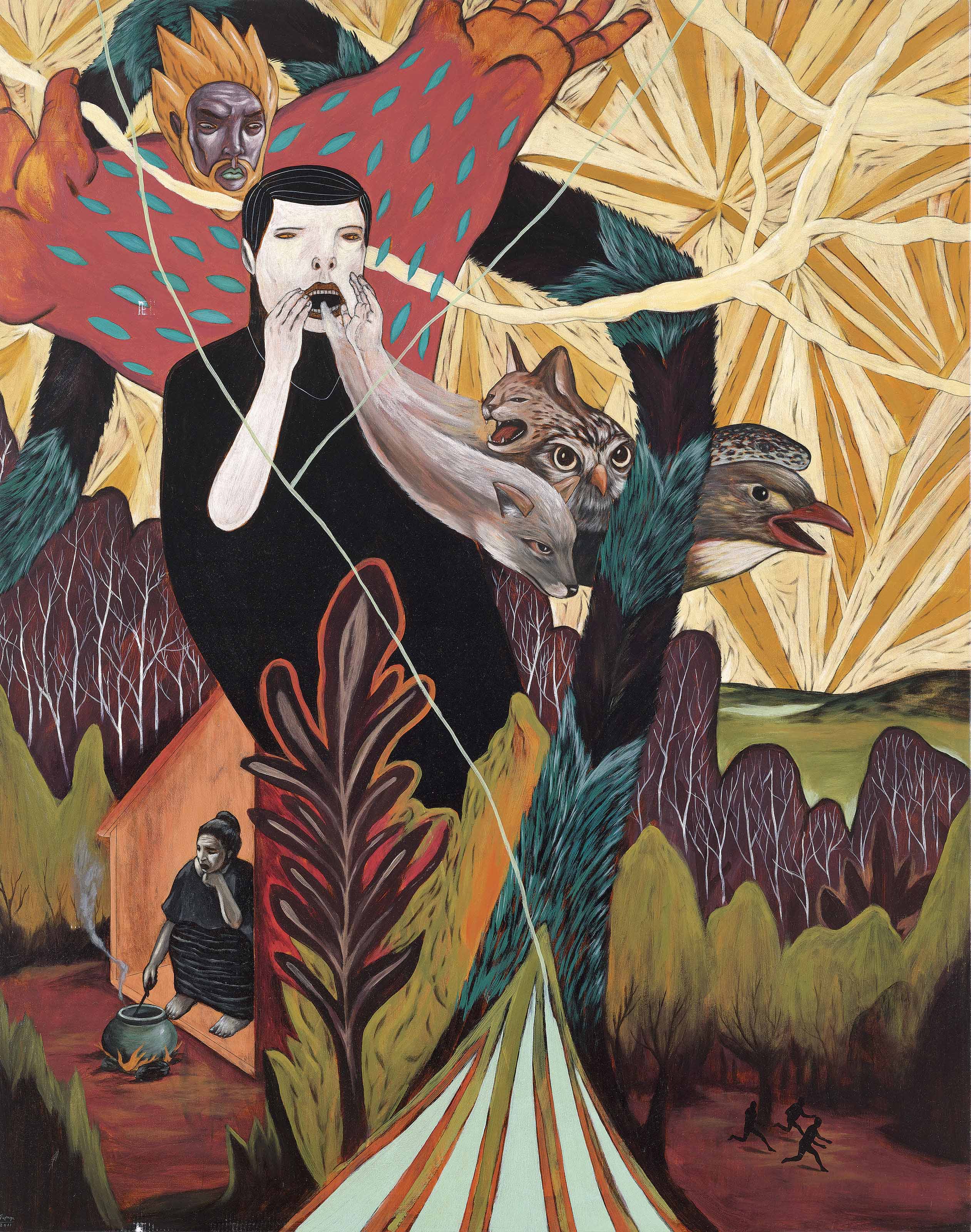RODEL TAPAYA (B. 1980) , Voices in the Wilderness | Christie's