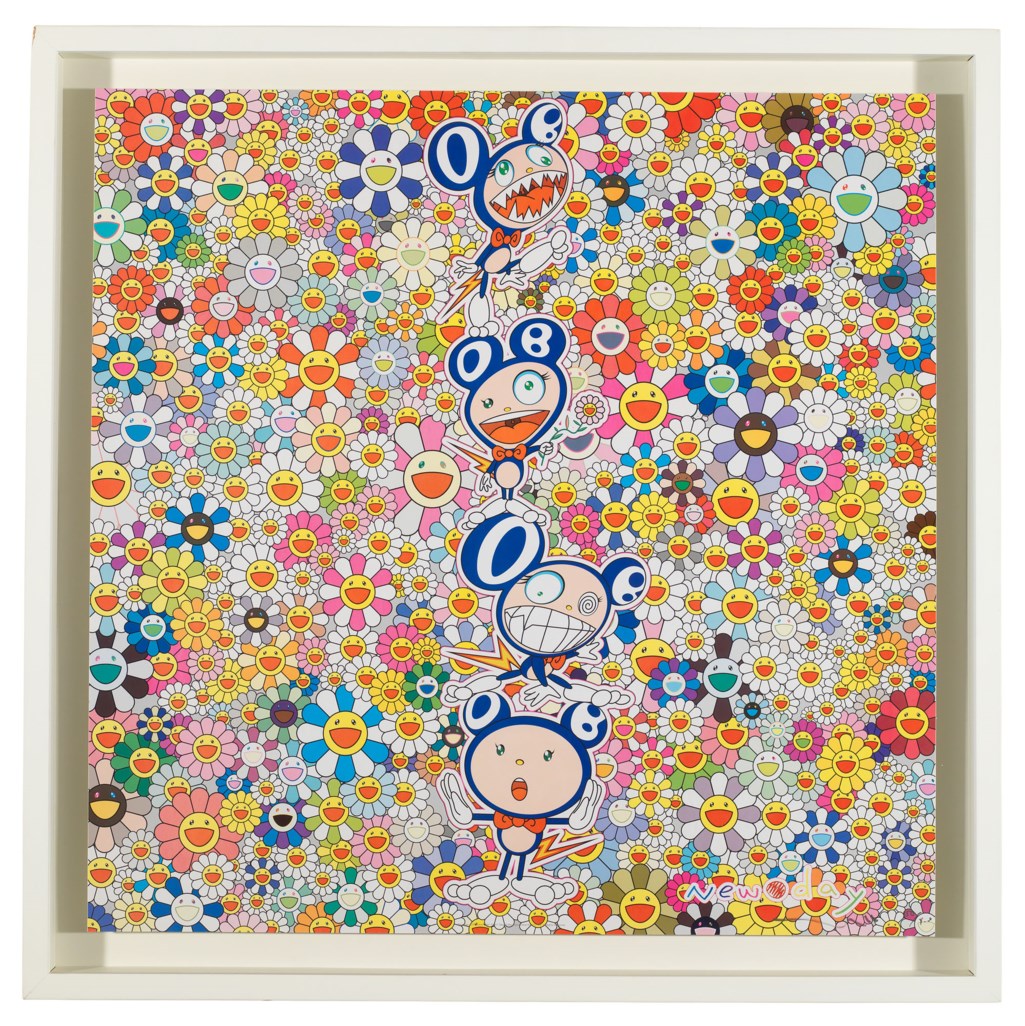 TAKASHI MURAKAMI (B. 1962), New Day: DOB Totem Pole New ;& Day: Self ...