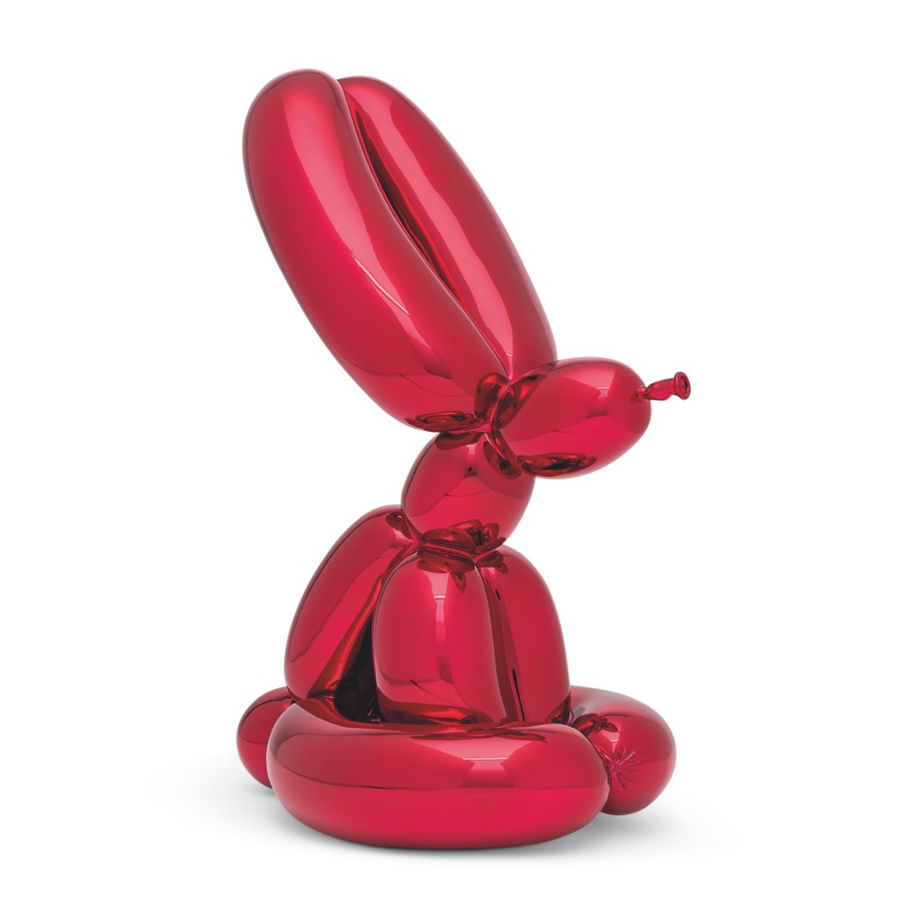 JEFF KOONS (B. 1955), Balloon Swan (Yellow), Balloon Monkey (Blue) and ...