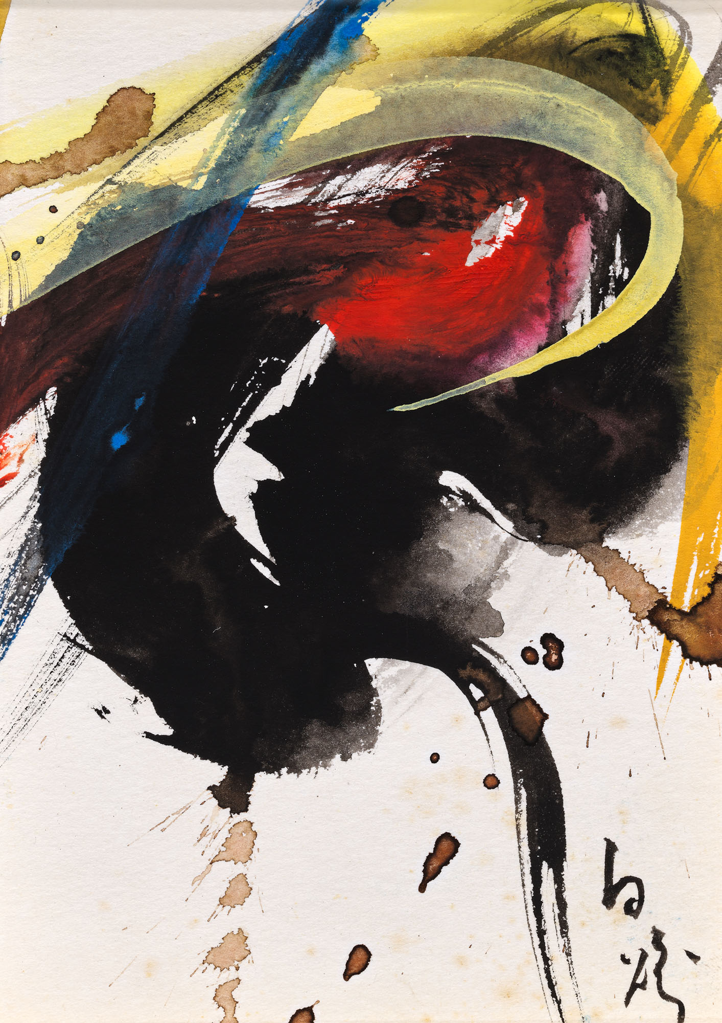 KAZUO SHIRAGA (1924-2008), Untitled | Christie’s