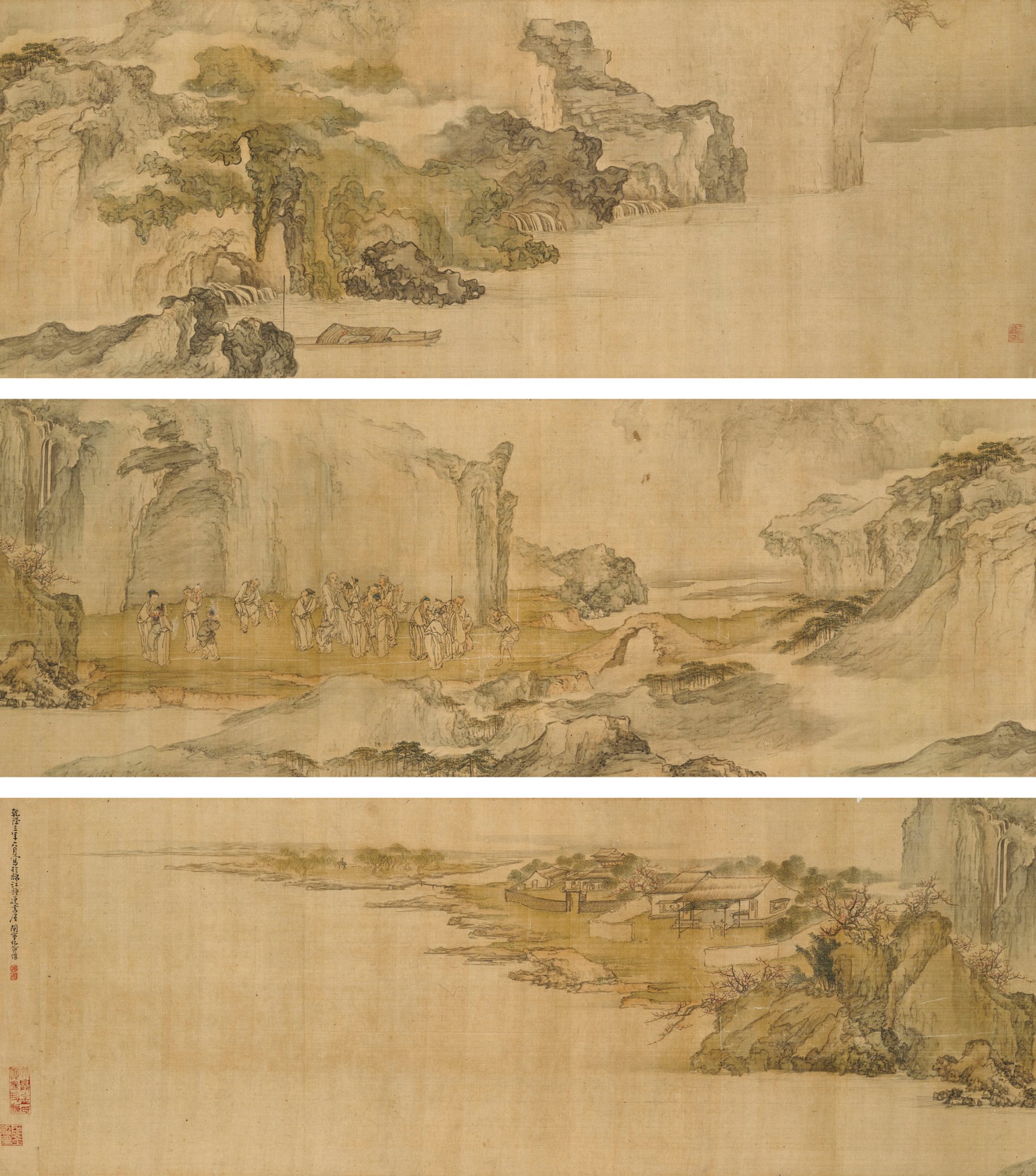 HUANG SHEN (1687-1770), Peach Blossom Land | Christie's