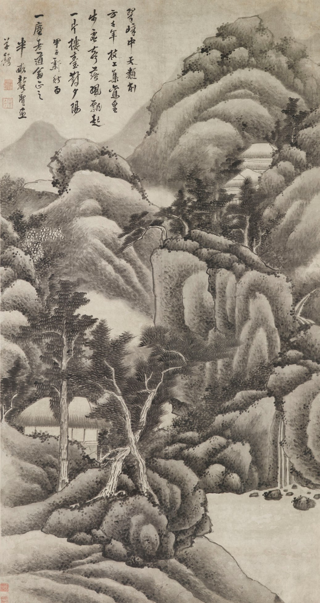 GONG XIAN (1618 -1689), Verdant Mountains | Christie's
