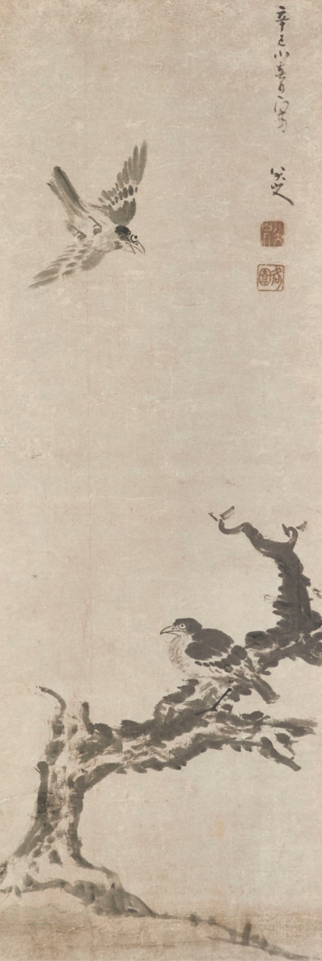 BADA SHANREN (1626-1705), Barren Tree and Birds | Christie's