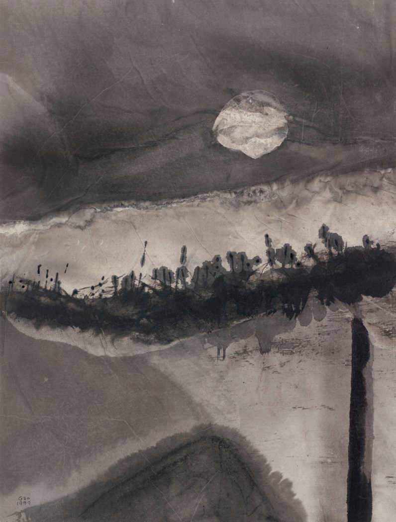 GAO XINGJIAN (B. 1940), In the Moonlight | Christie's