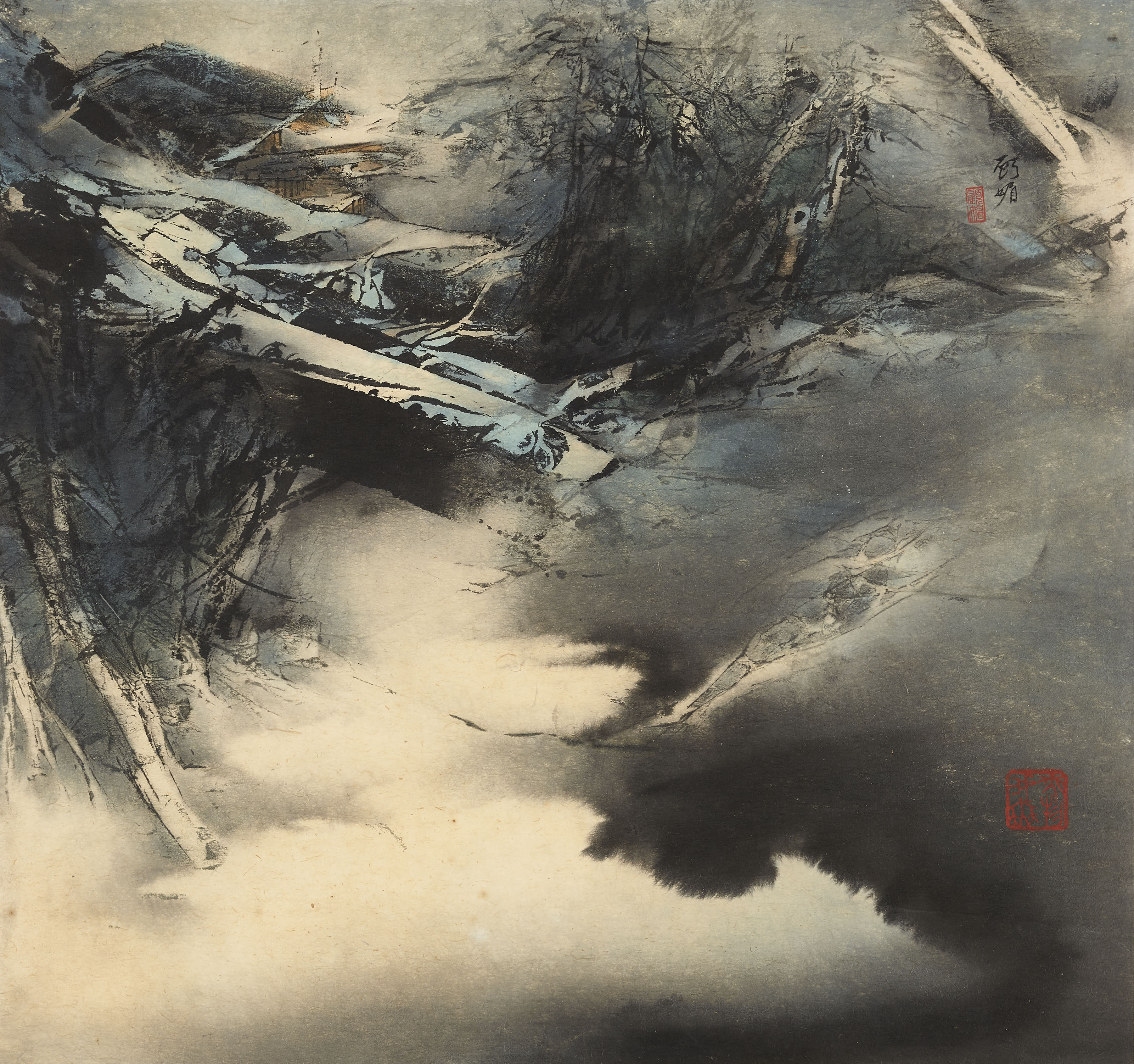KOO MEI (GU MEI, B. 1929), River of Clouds | Christie’s