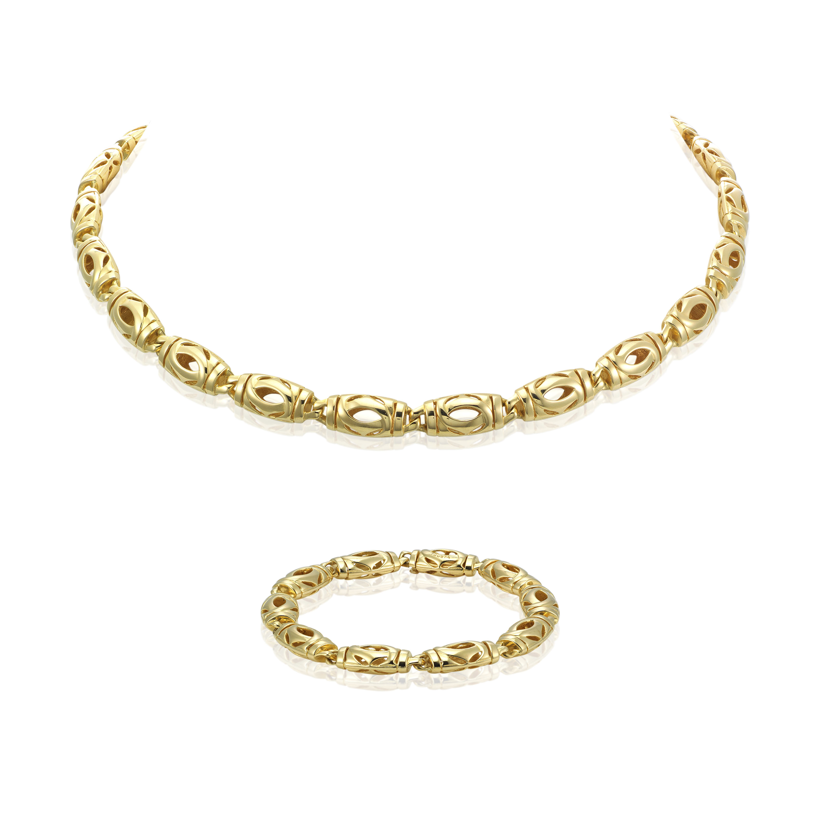 CARTIER GOLD JEWELLERY SET, | Christie’s
