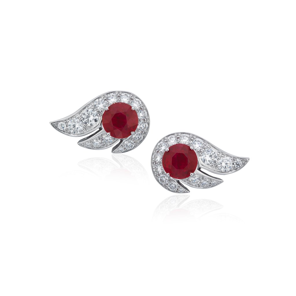 GRAFF RUBY AND DIAMOND EARRINGS, | Christie’s