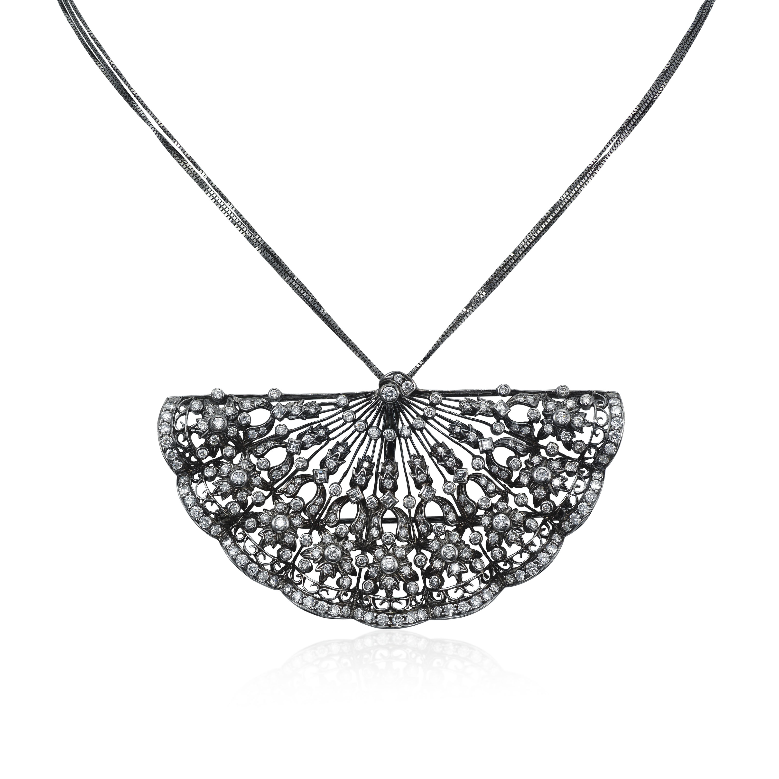 ADLER DIAMOND BROOCH/PENDANT NECKLACE, | Christie’s