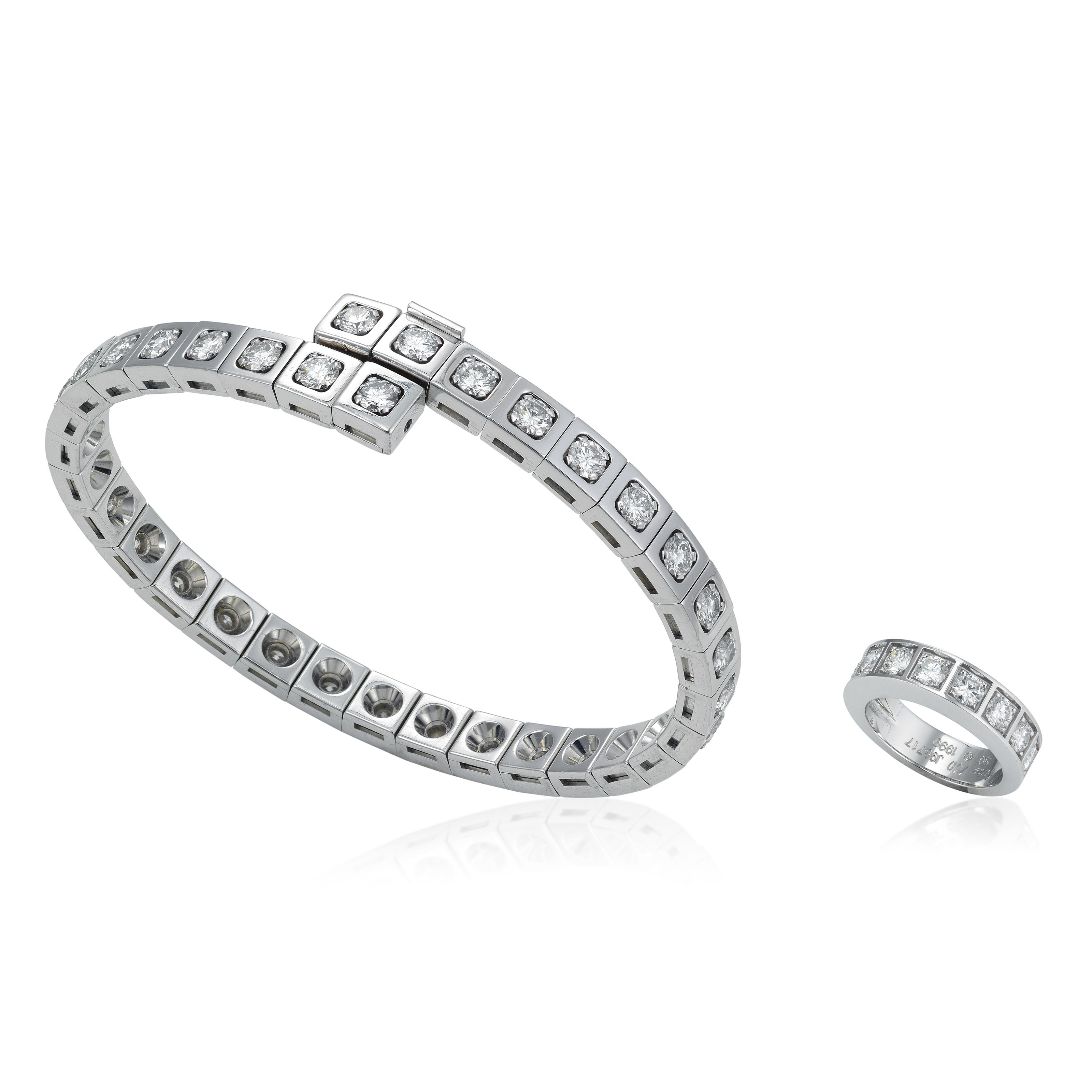 CARTIER DIAMOND JEWELLERY SET, | Christie’s