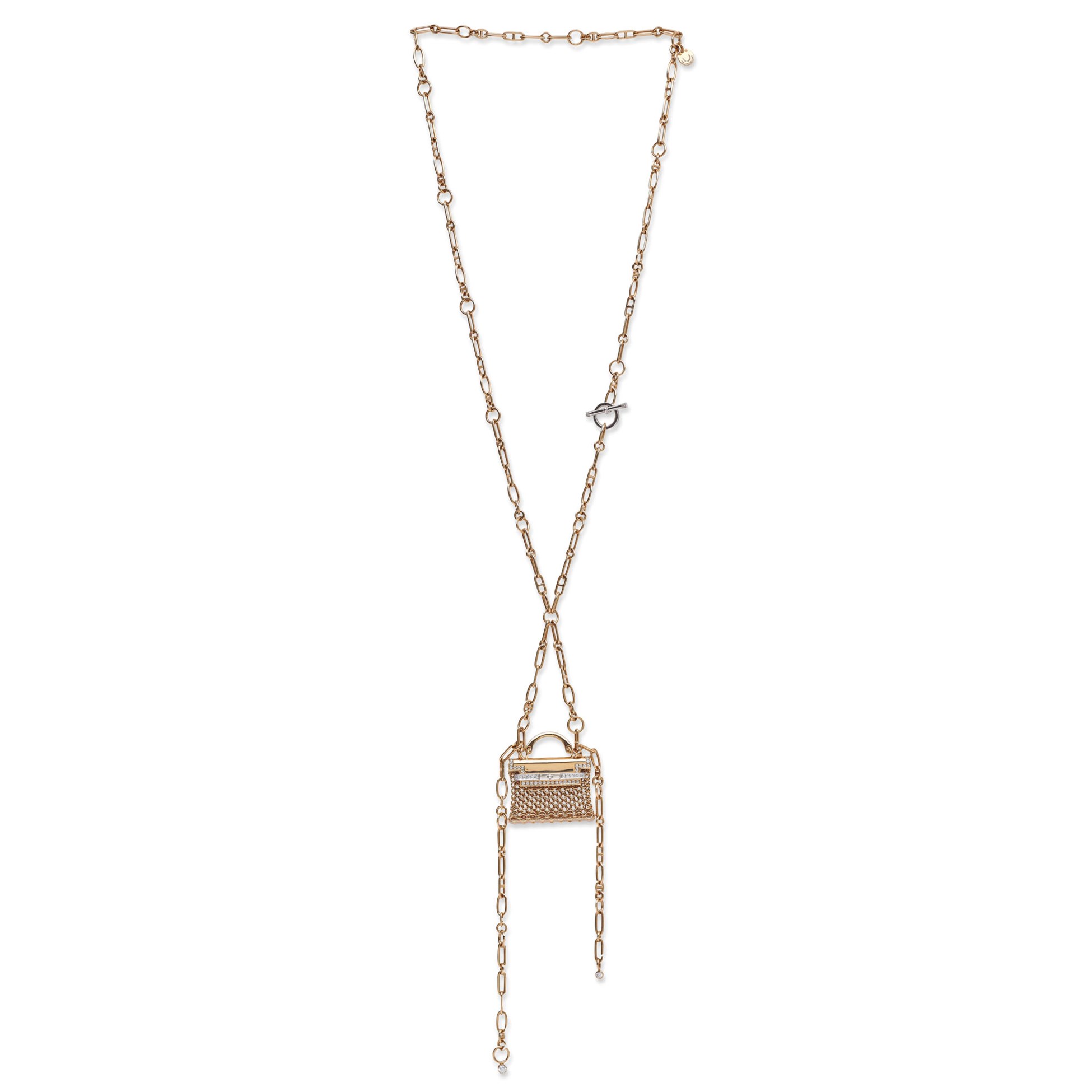 A LIMITED EDITION 18K ROSE GOLD & DIAMOND PRÉCIEUX KELLY NECKLACE ...