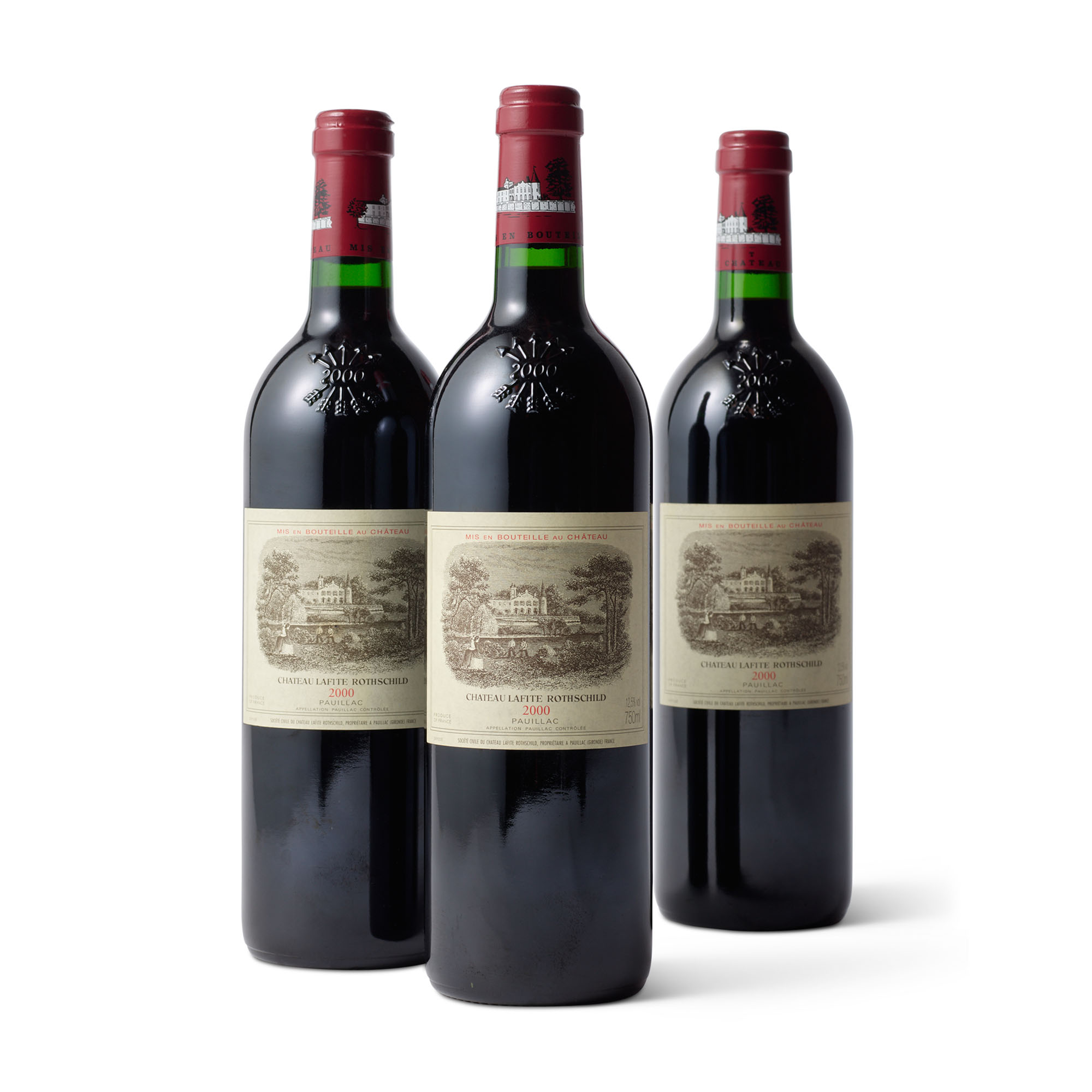 Château Lafite-Rothschild 2000, Pauillac, 1er cru classéTwo very ...