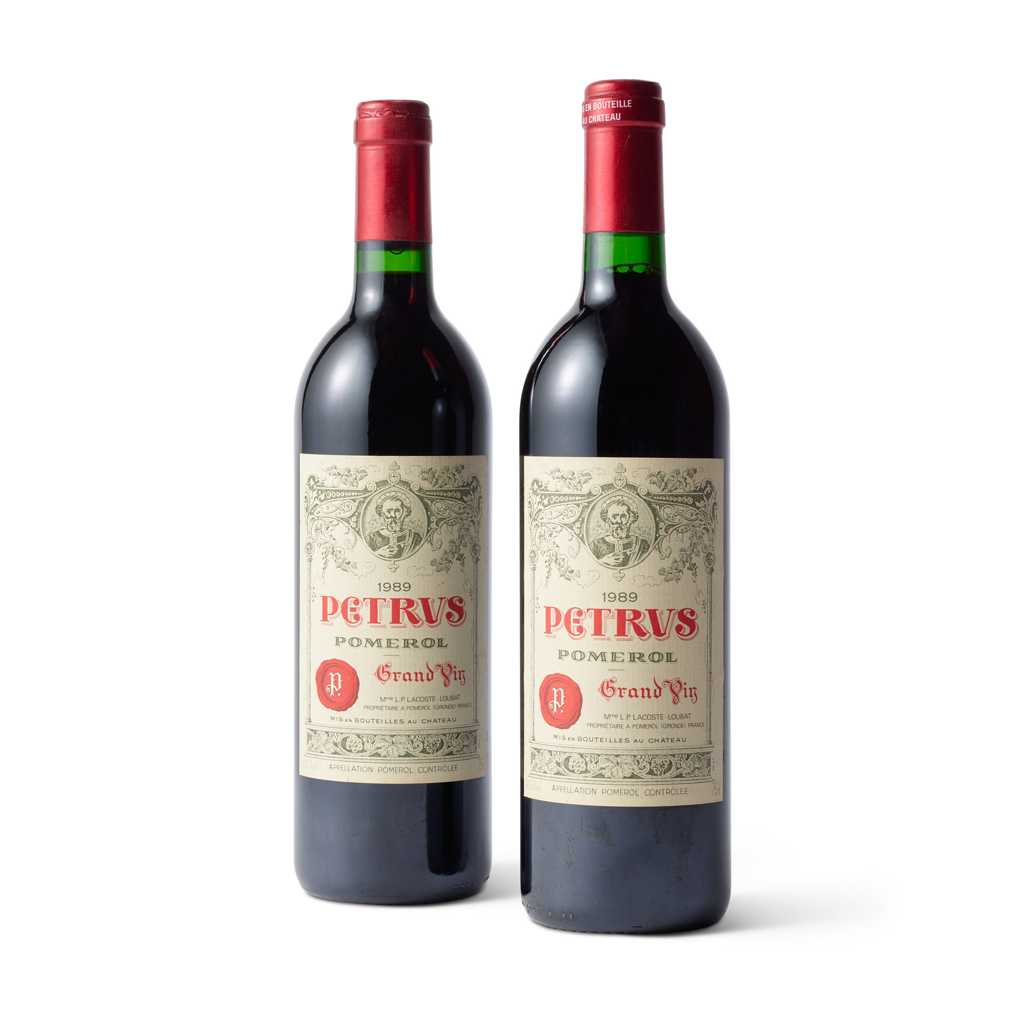 Petrus 1989, Pomerol, cru exceptionnelLevels: into neck | Christie’s