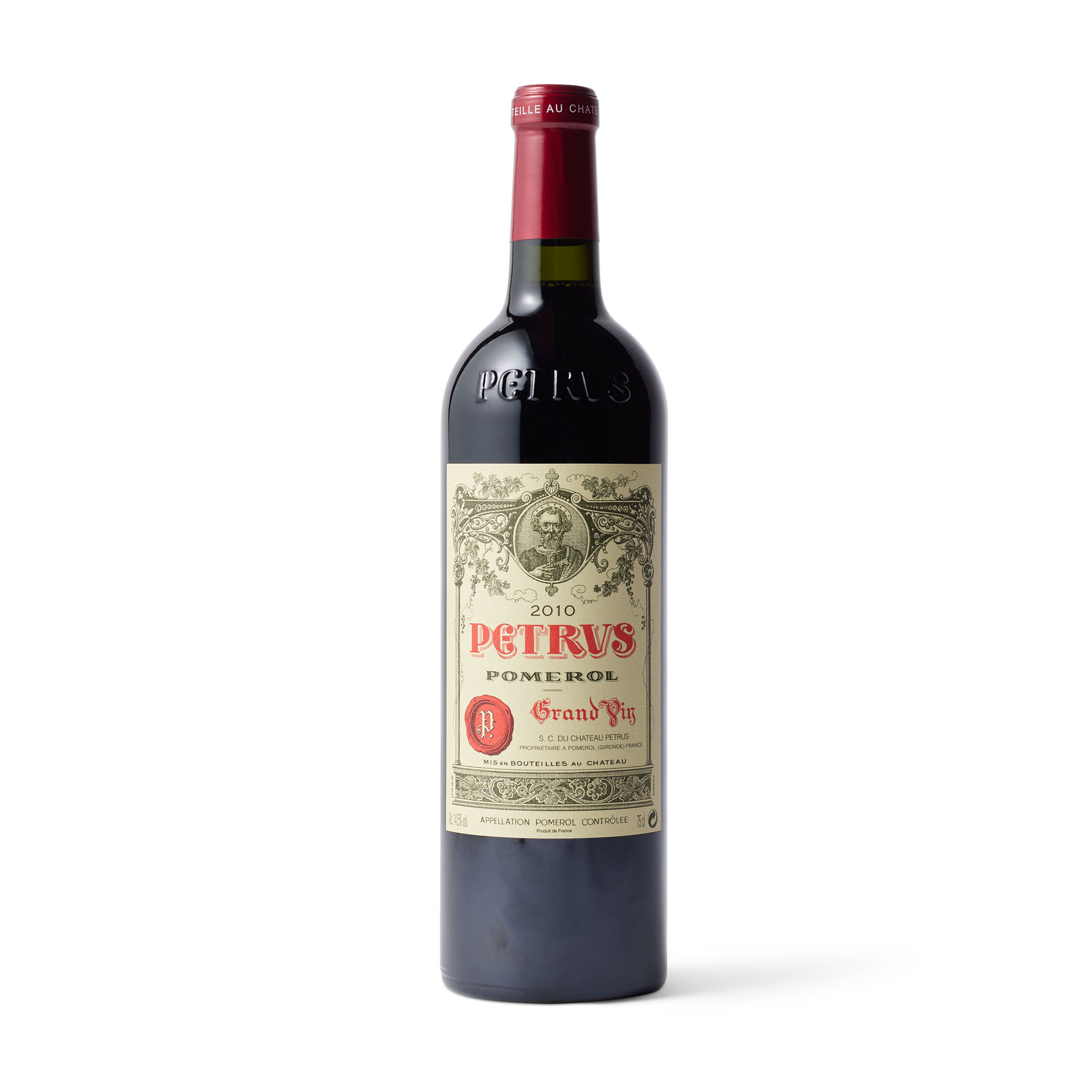 Petrus 2010, Pomerol, cru exceptionnelIn original wooden case, banded ...