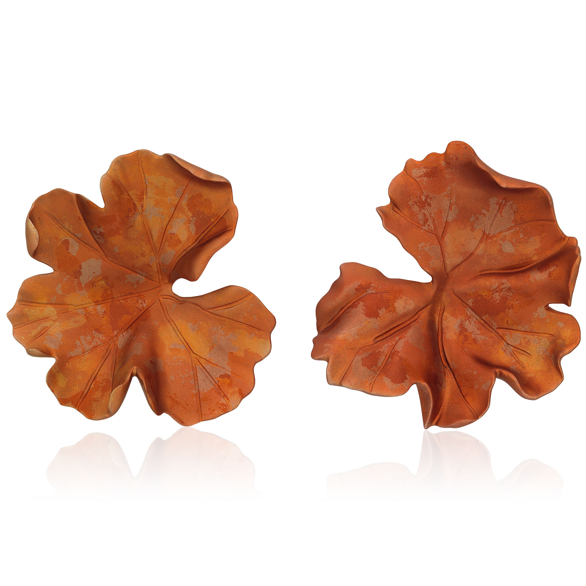 JAR 'GERANIUM' ALUMINUM EARRINGS, | Christie’s