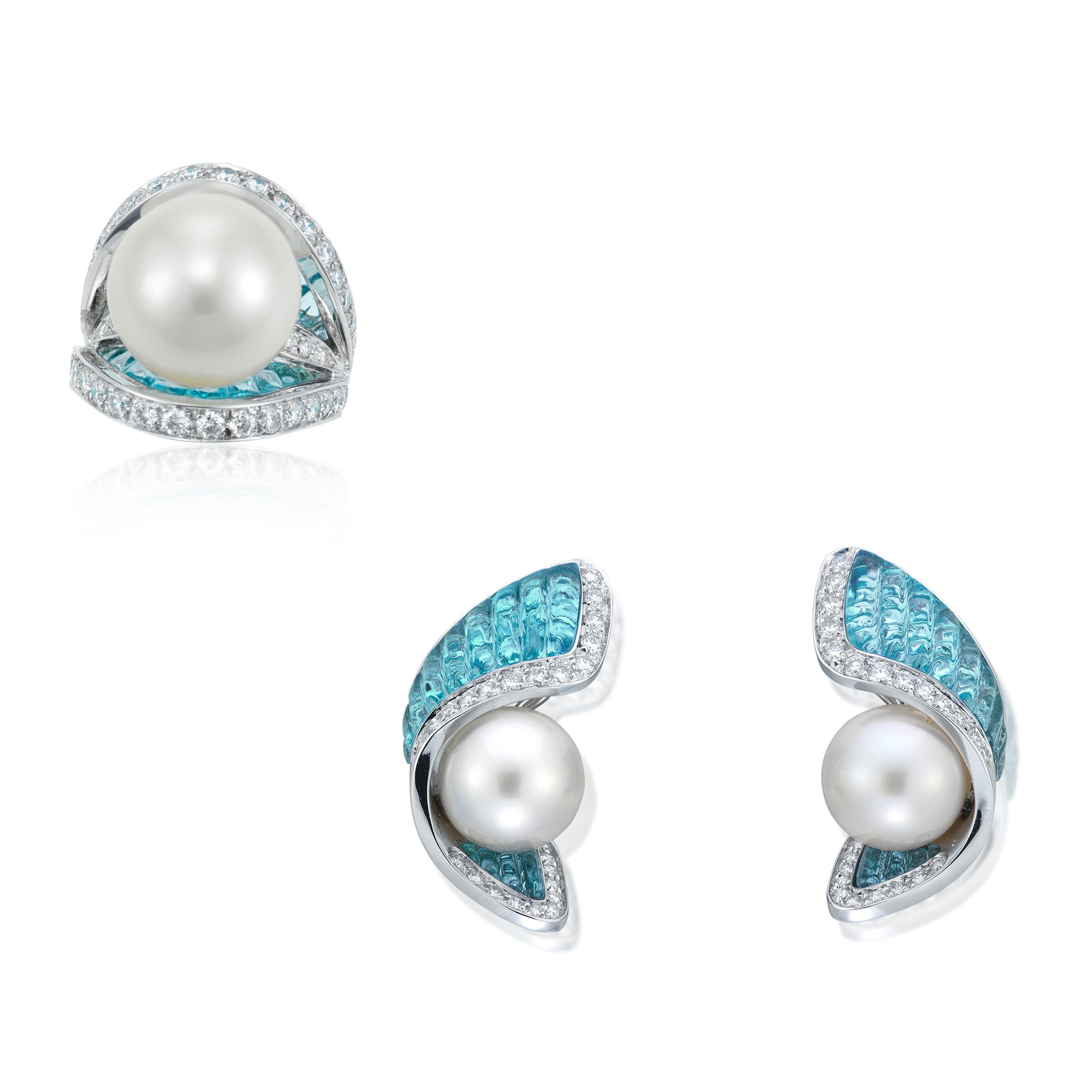 SCAVIA MULTI GEM JEWELLERY SET, | Christie’s