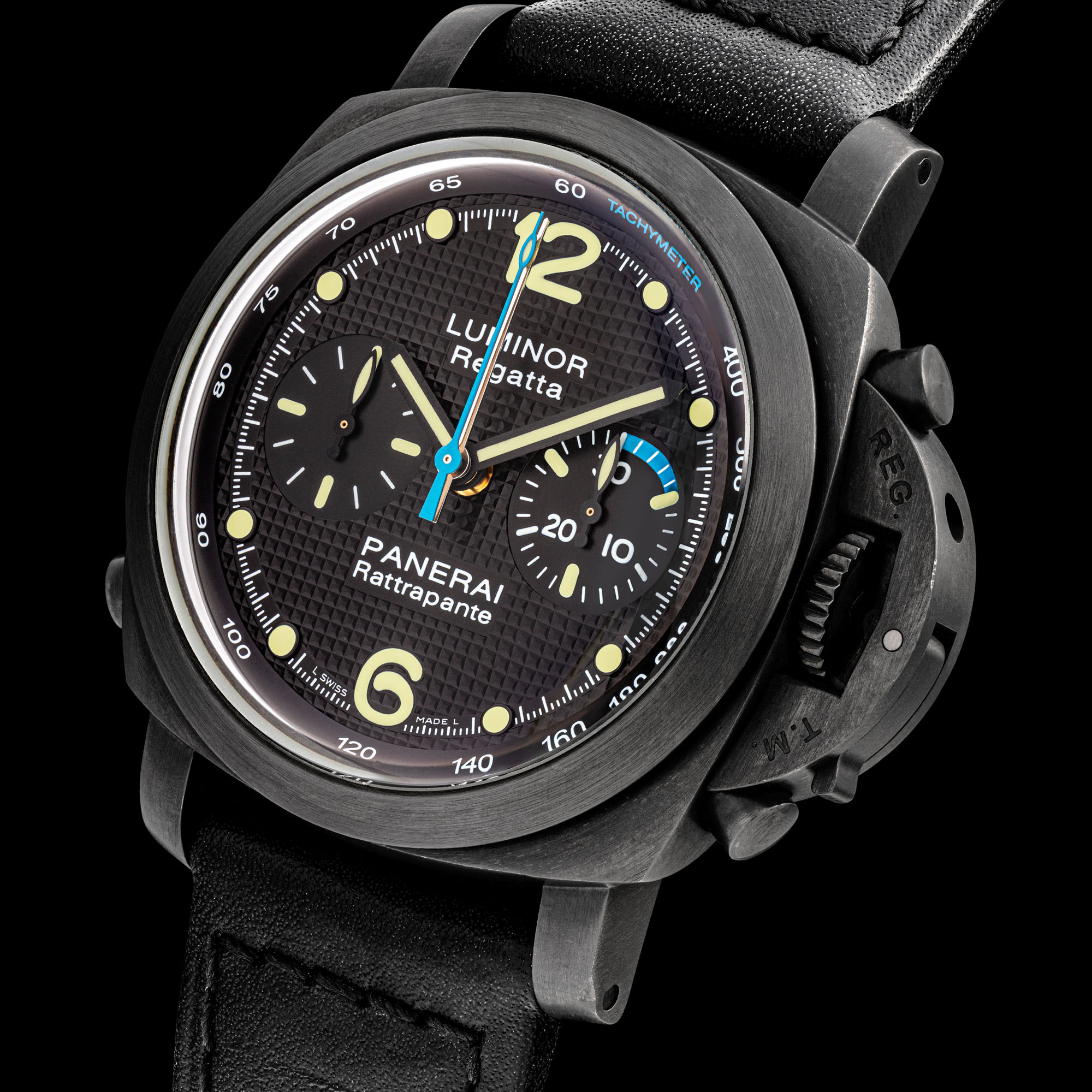 PANERAI, DLC COATED STEEL SPLIT SECONDS CHRONOGRAPH, PAM00332, | Christie’s