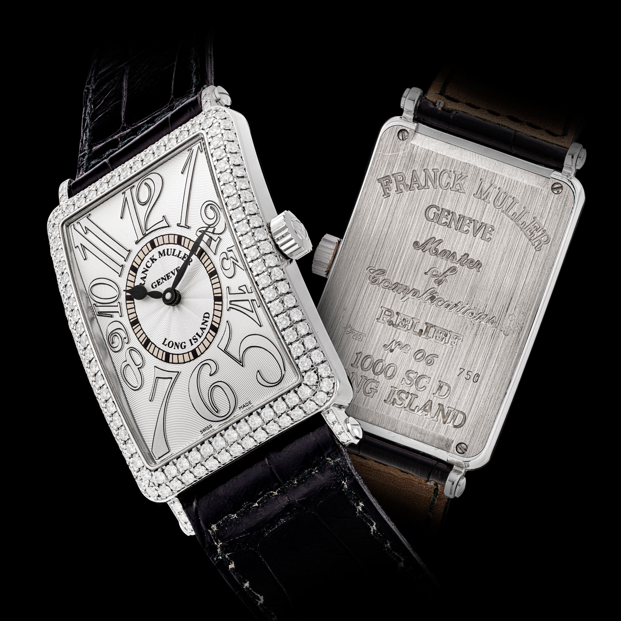 FRANCK MULLER, WHITE GOLD AND DIAMOND-SET LONG ISLAND, | Christie’s