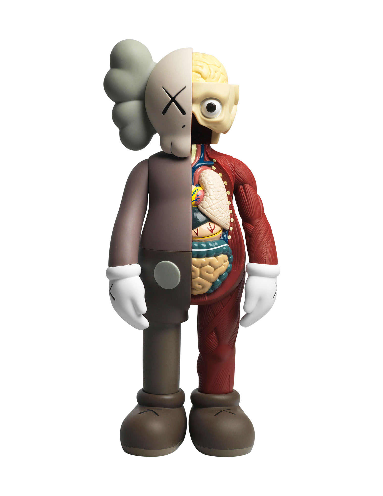 KAWS (B. 1974), Dissected Companion (Brown) | Christie’s