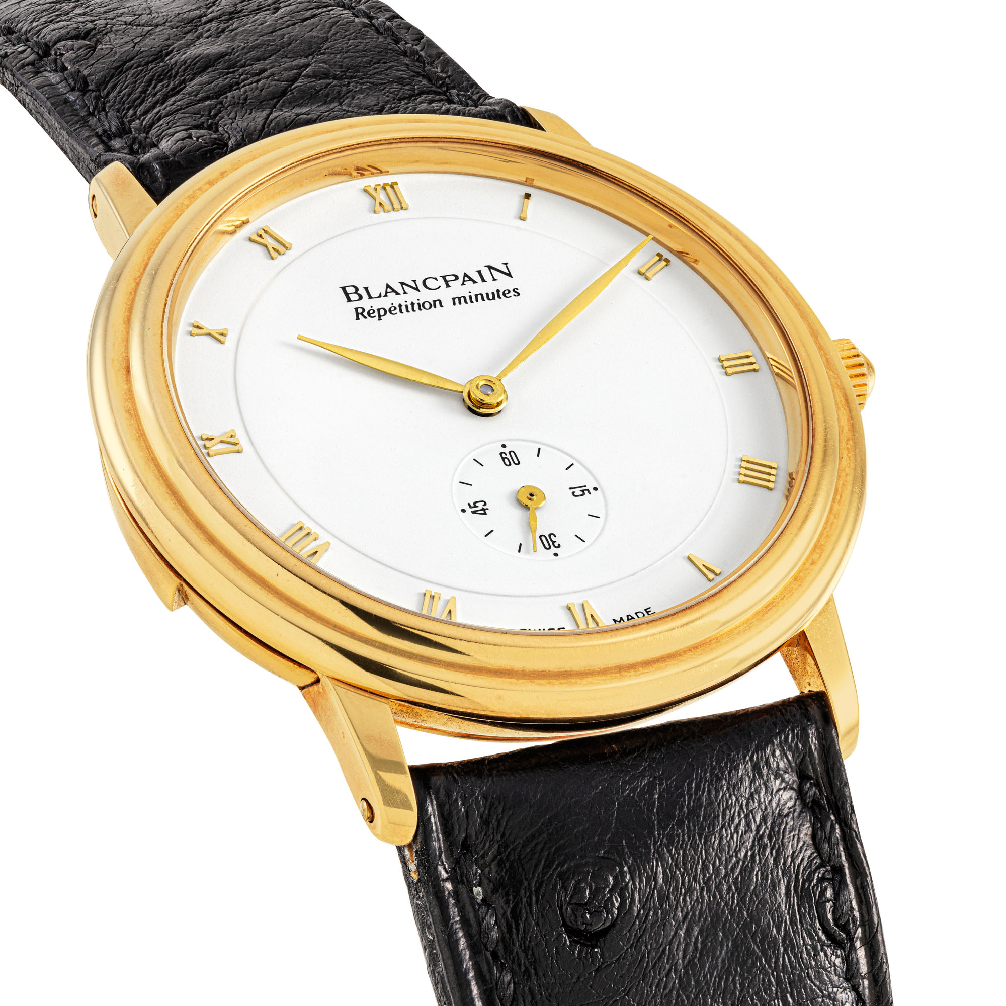BLANCPAIN, GOLD AUTOMATIC MINUTE REPEATER, | Christie’s