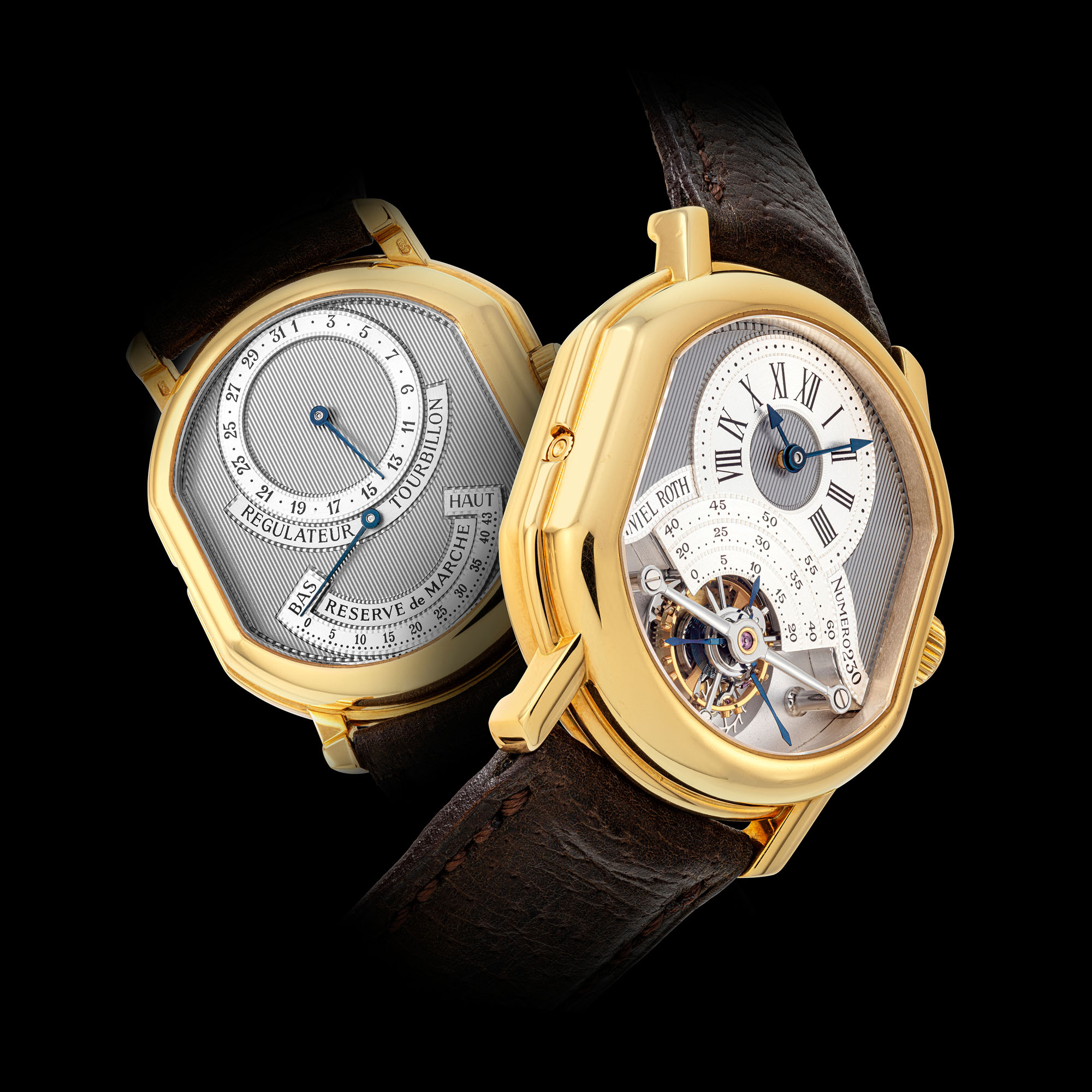 DANIEL ROTH, GOLD REGULATEUR TOURBILLON, | Christie’s
