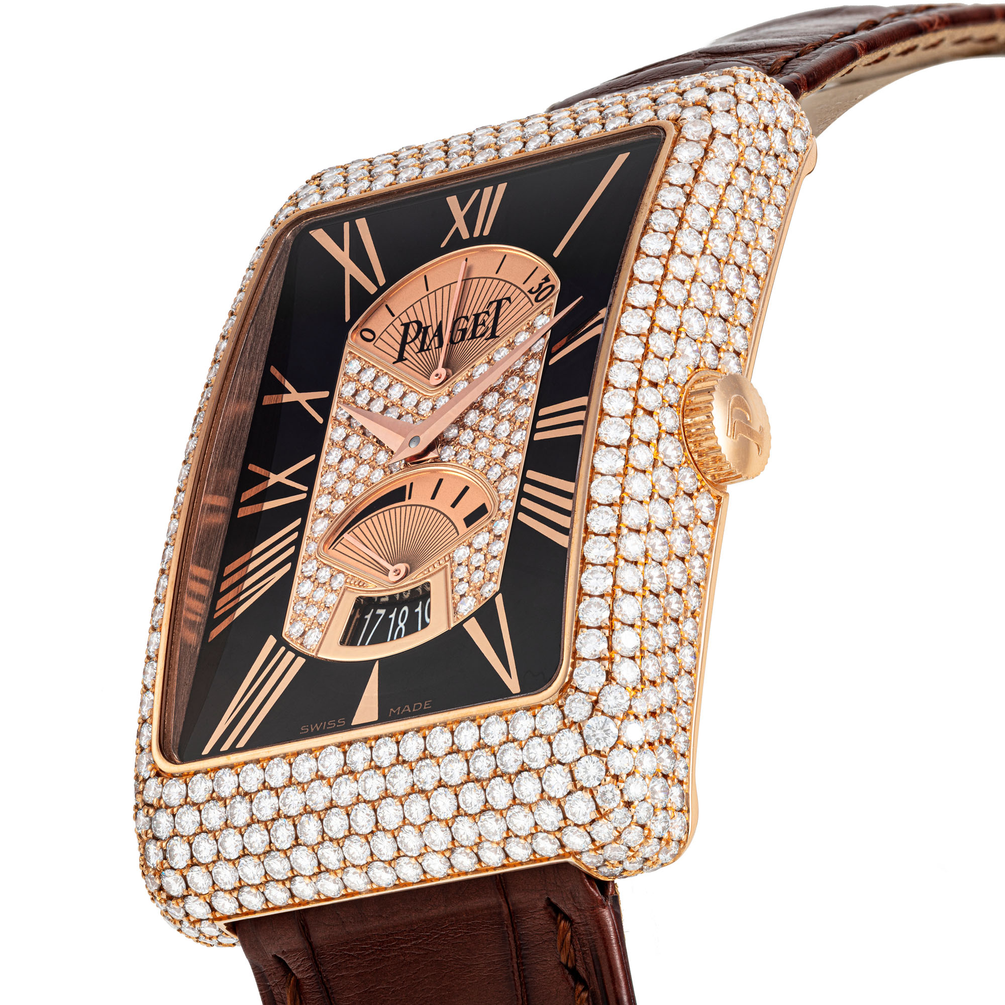 PIAGET, PINK GOLD AND DIAMONDS WITH POWER RESERVE, | Christie’s