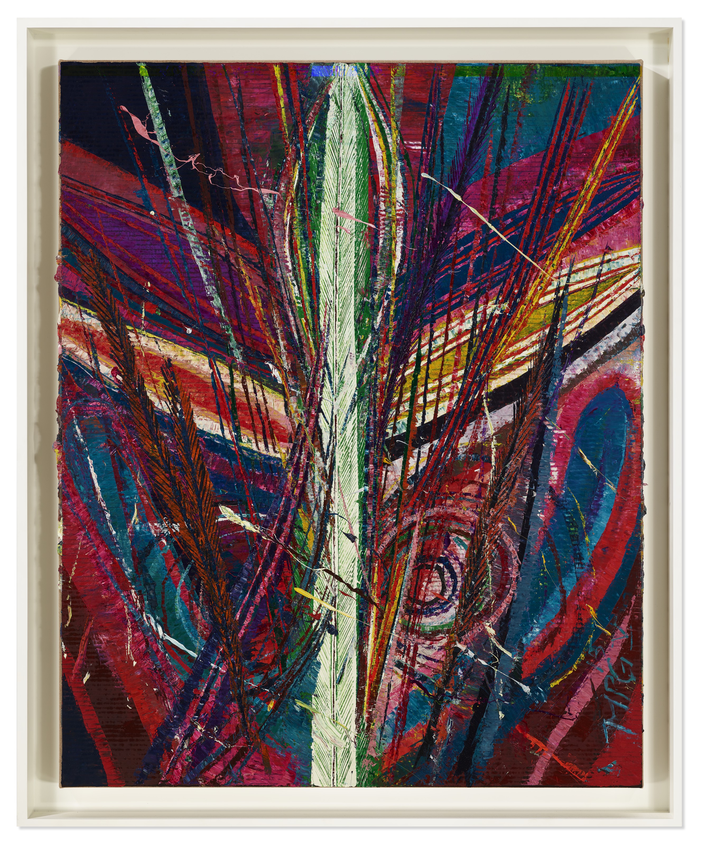 Mark Grotjahn Abstract Painting