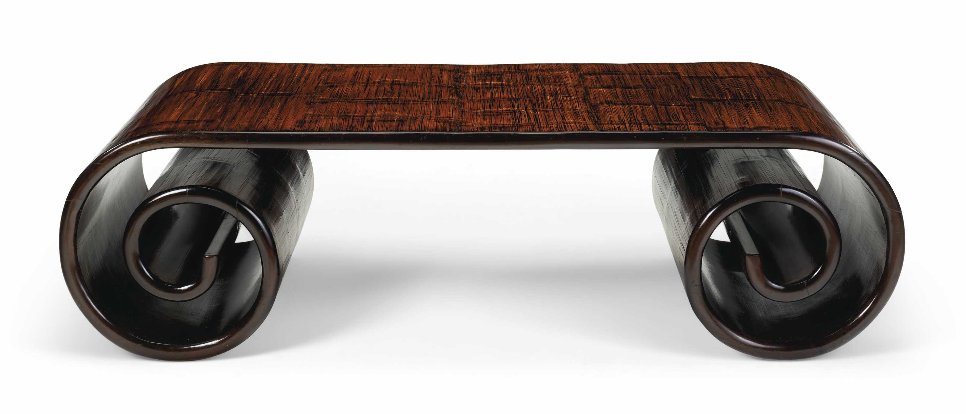 A CHINESE BAMBOO-VENEERED LOW TABLE, 20TH CENTURY | Christie’s