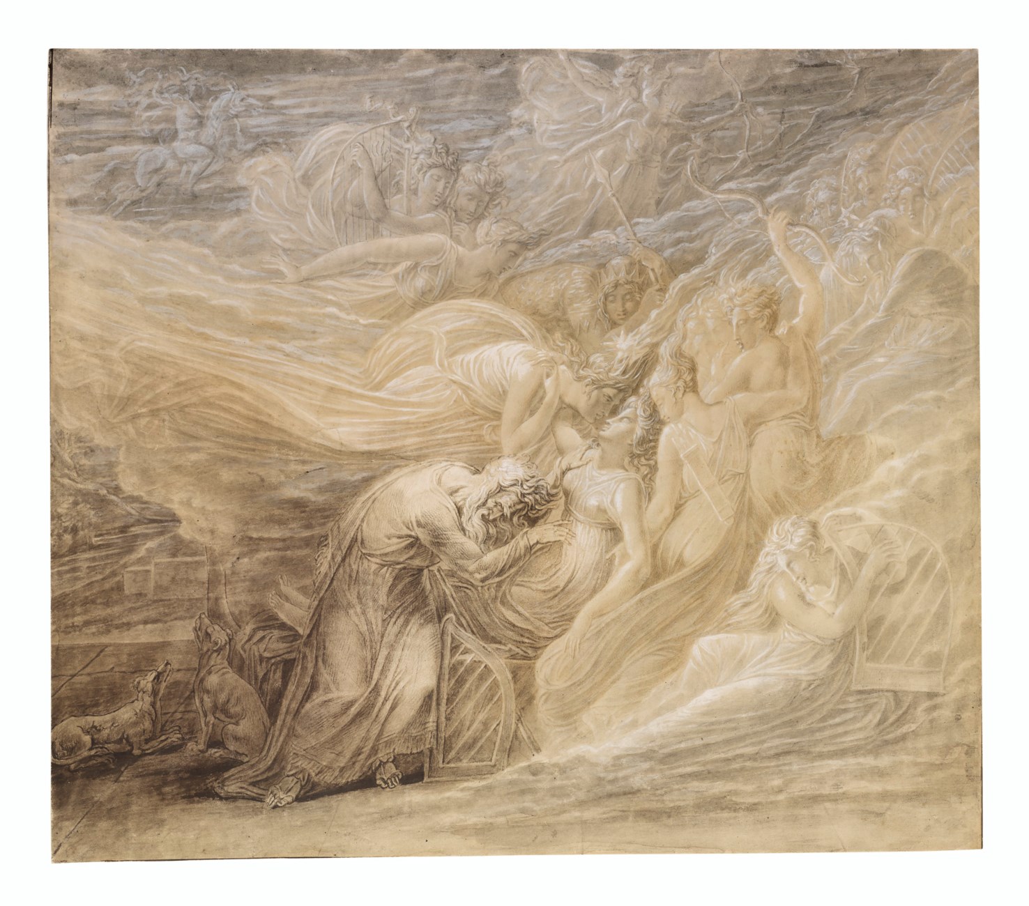 Baron François-Pascal-Simon Gérard, called Baron Gérard (Rome 1770-1837 ...