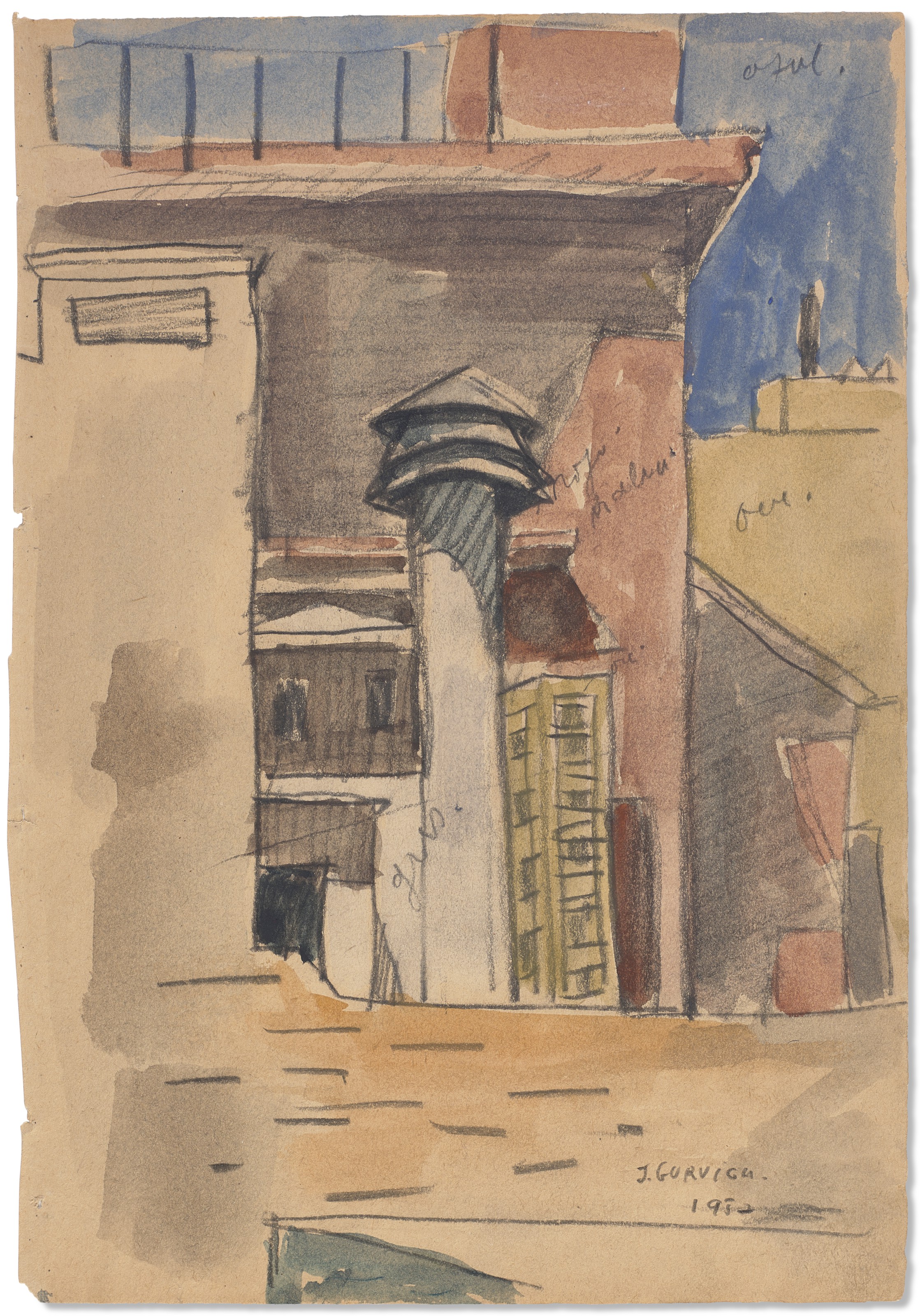 José Gurvich (1927-1974), Tejados | Christie’s