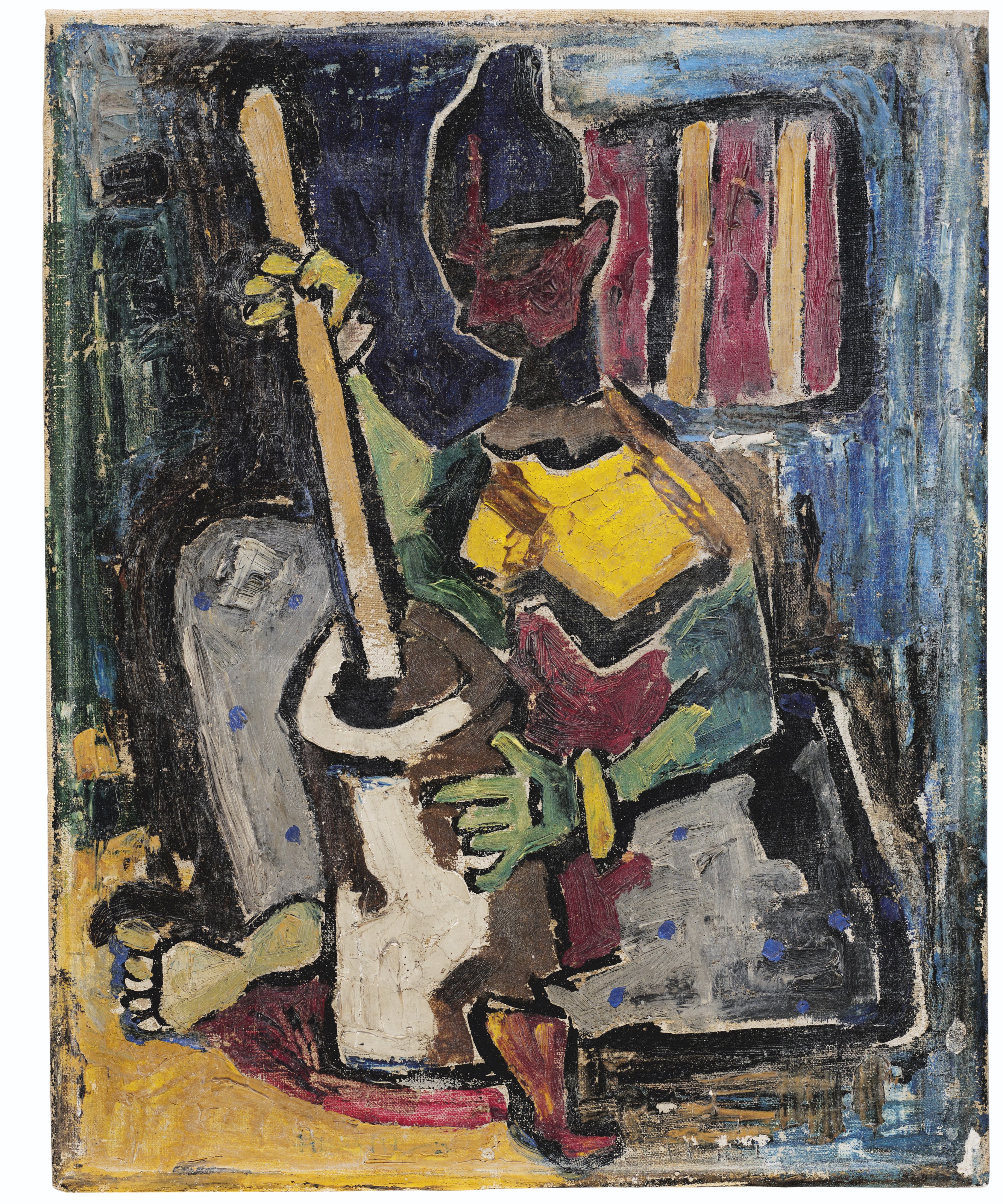MAQBOOL FIDA HUSAIN (1913-2011), Untitled (Woman) | Christie’s
