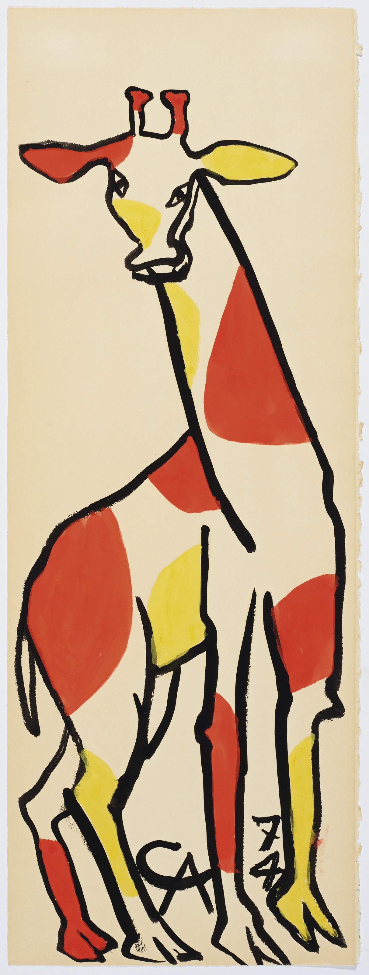 Alexander Calder (1898-1976), Girafe rouge | Christie’s