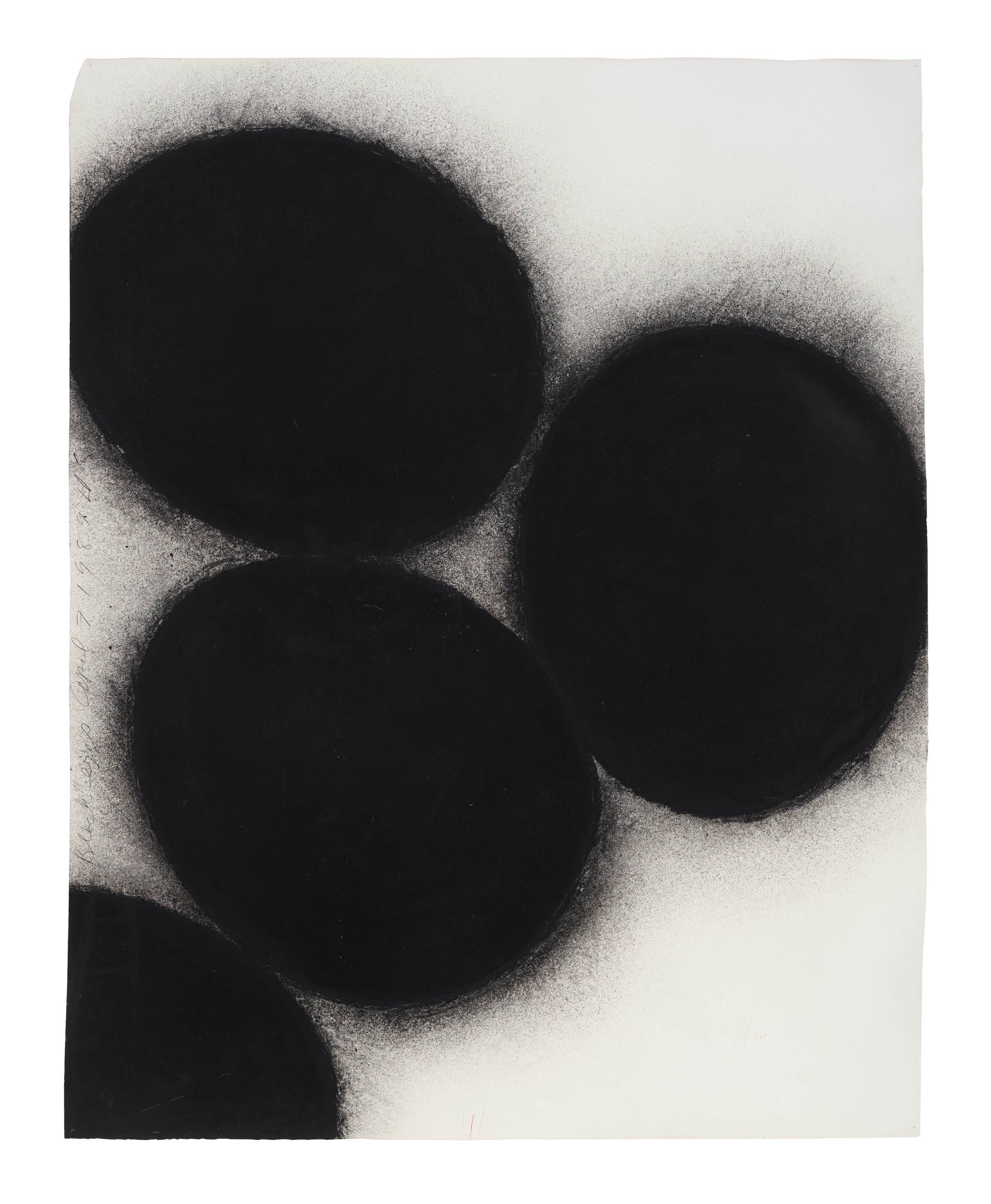Donald Sultan (b. 1951), Black Eggs | Christie’s