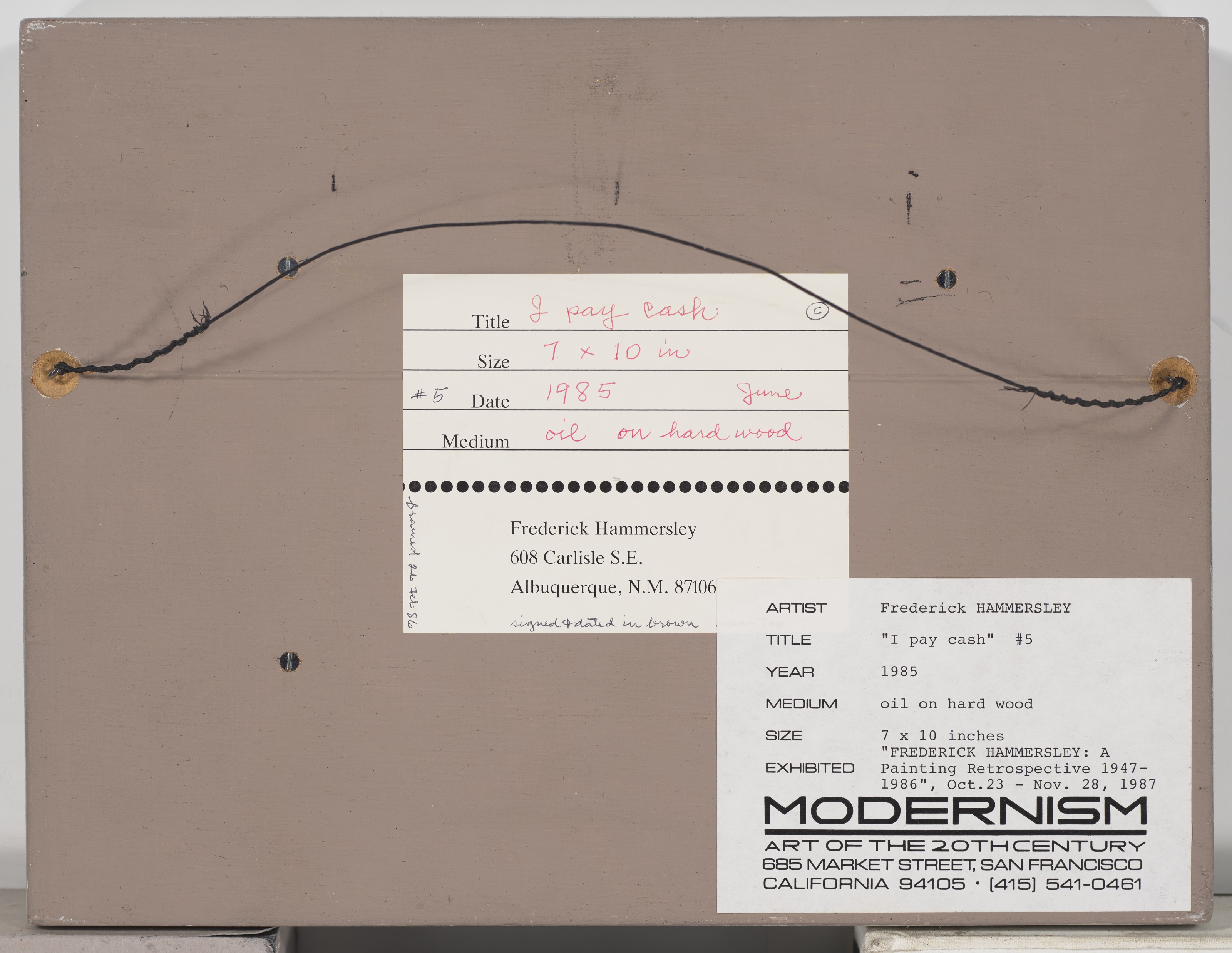 frederick hammersley ball