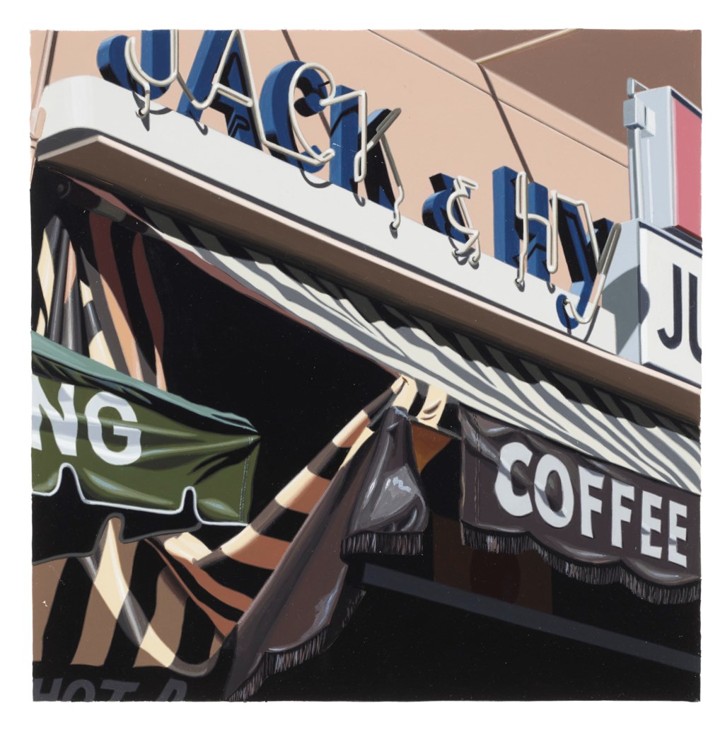 Robert Cottingham (b. 1935), Jack & Hy | Christie’s