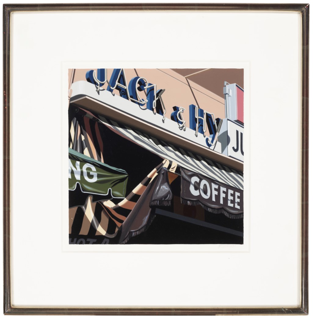 Robert Cottingham (b. 1935), Jack & Hy | Christie’s