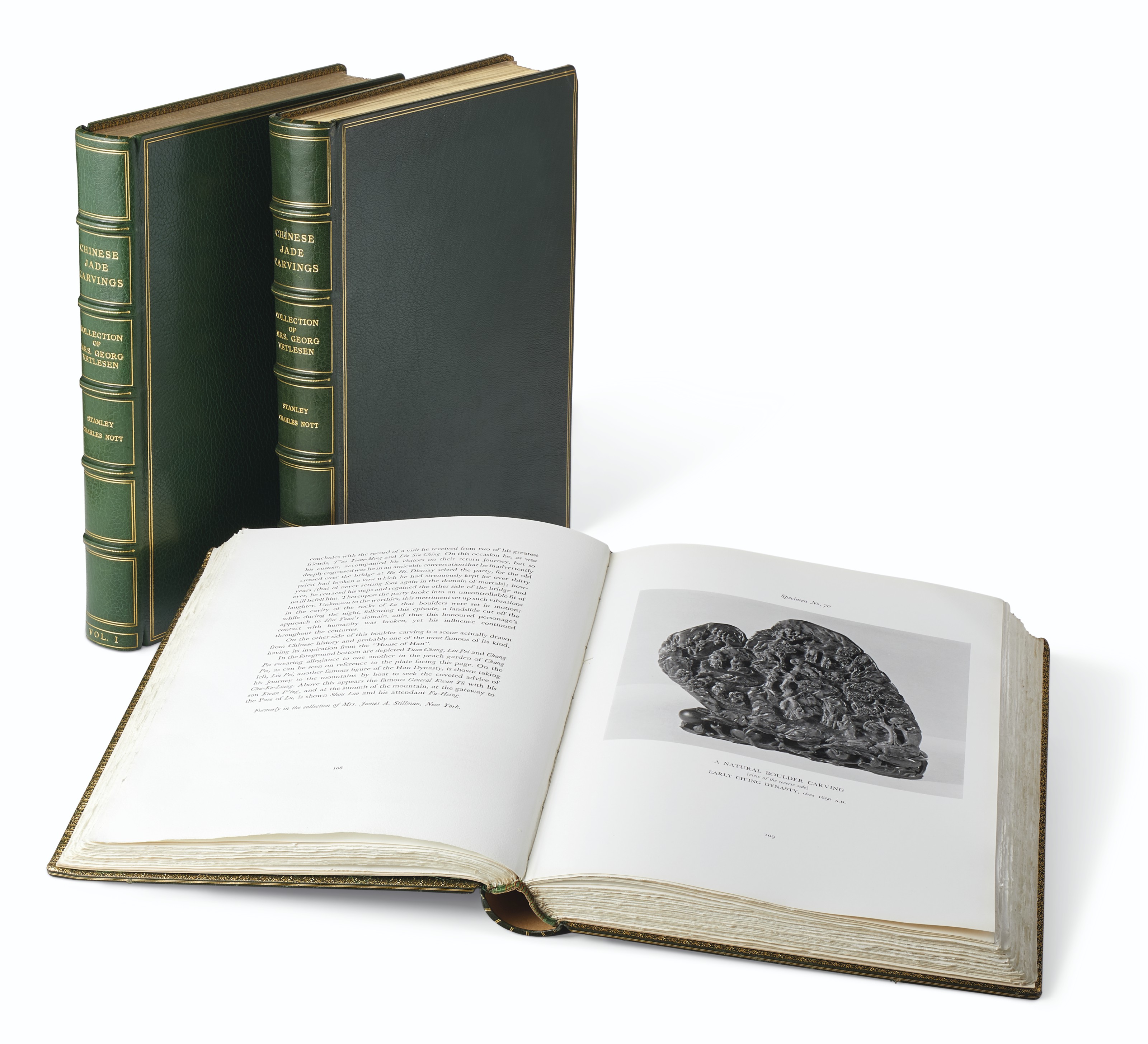 NOTT, Charles Stanley (1887-1978). Chinese Jade Carvings of the XVIth ...