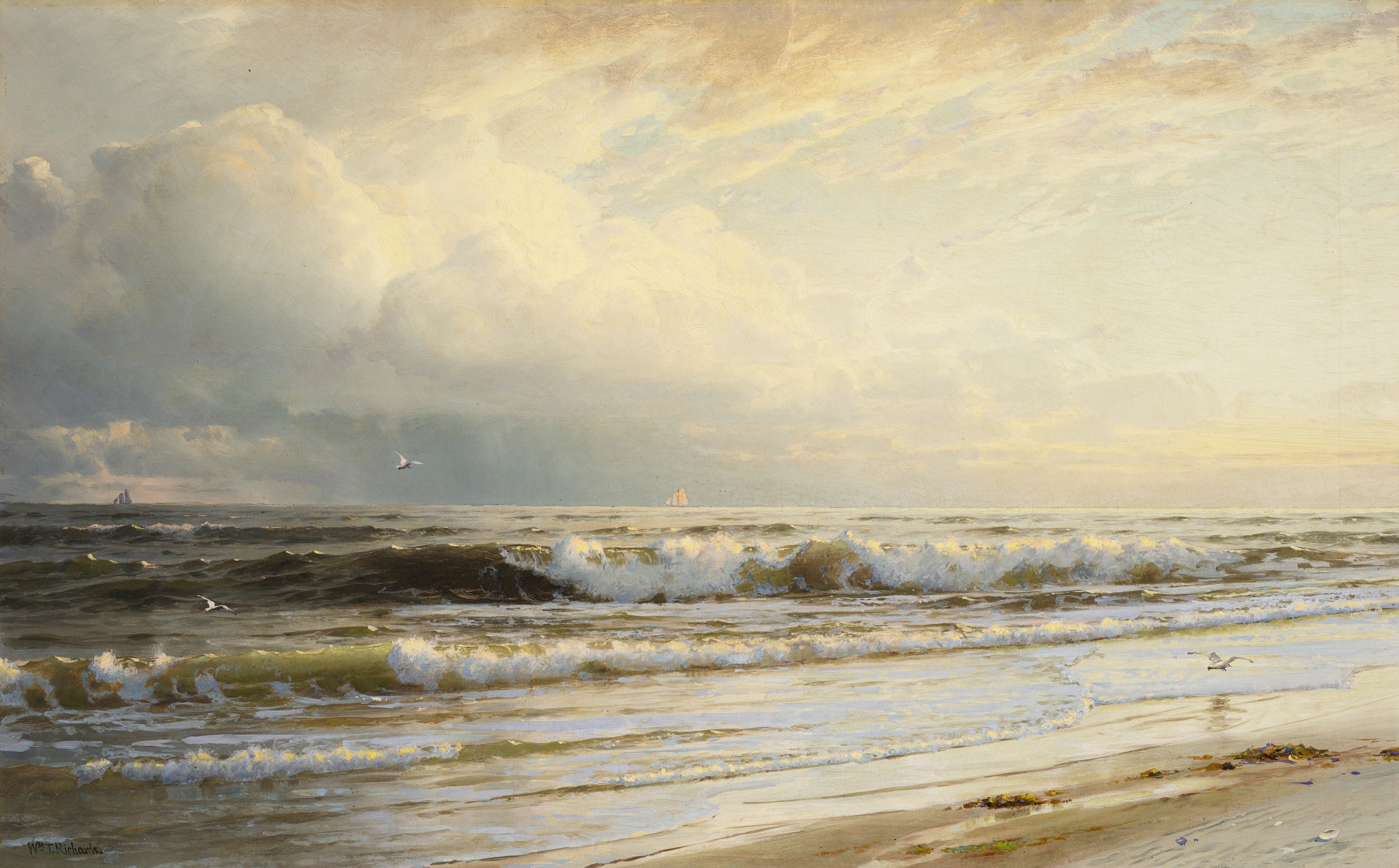 William Trost Richards (1833-1905), Rockaway Beach | Christie’s
