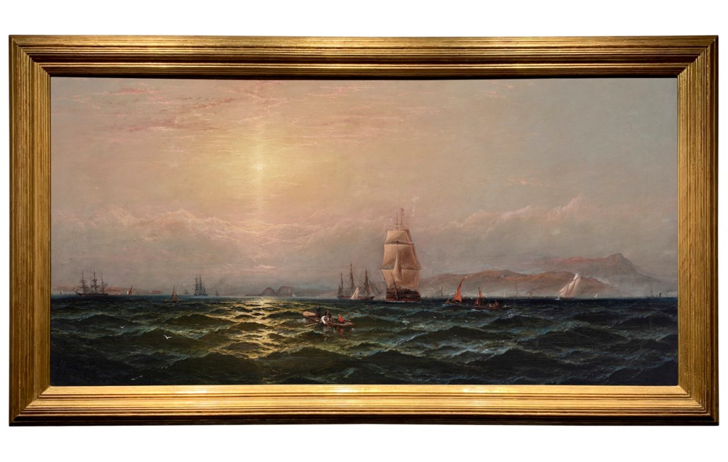 James Hamilton (1819-1878), Shipping on the Golden Gate | Christie’s
