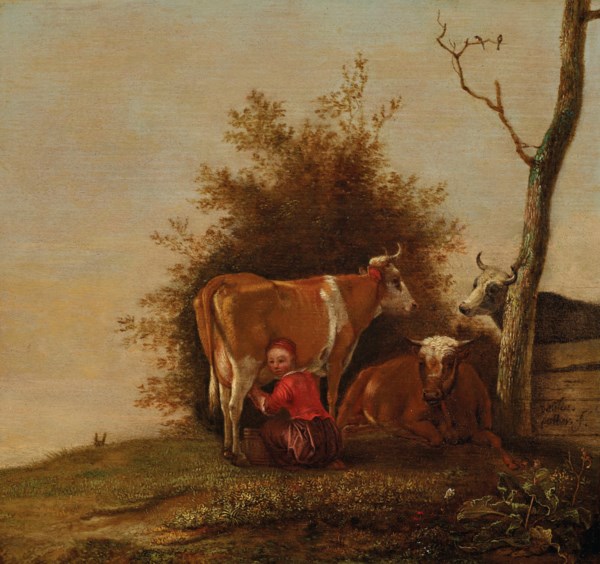 ATTRIBUTED TO PAULUS POTTER (ENKHUIZEN 1625-1654 AMSTERDAM), The ...