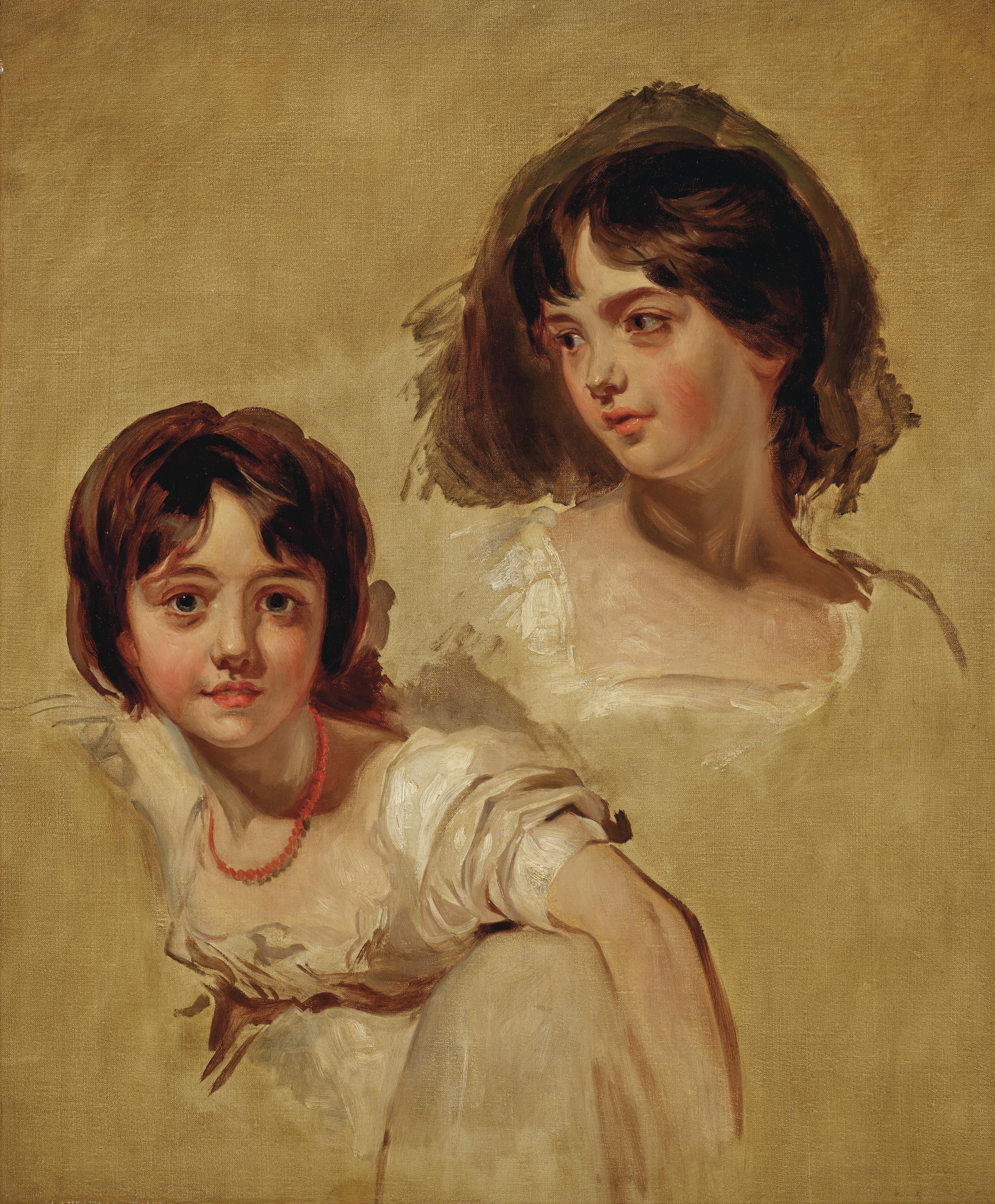 AFTER SIR THOMAS LAWRENCE, P.R.A., Lady Georgiana North (died 1835) and ...