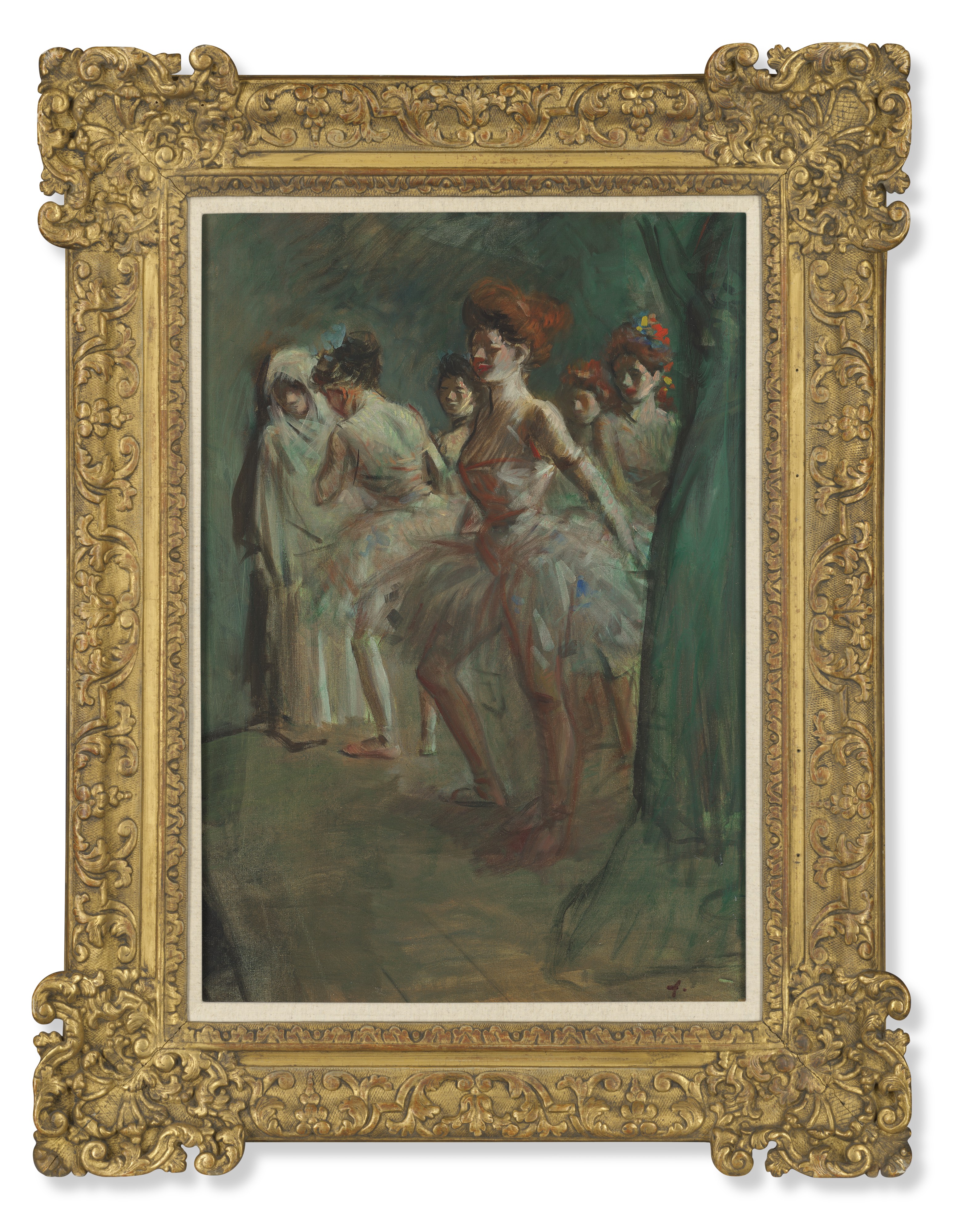 Jean-Louis Forain (1852-1931), Danseuses dans les coulisses | Christie’s
