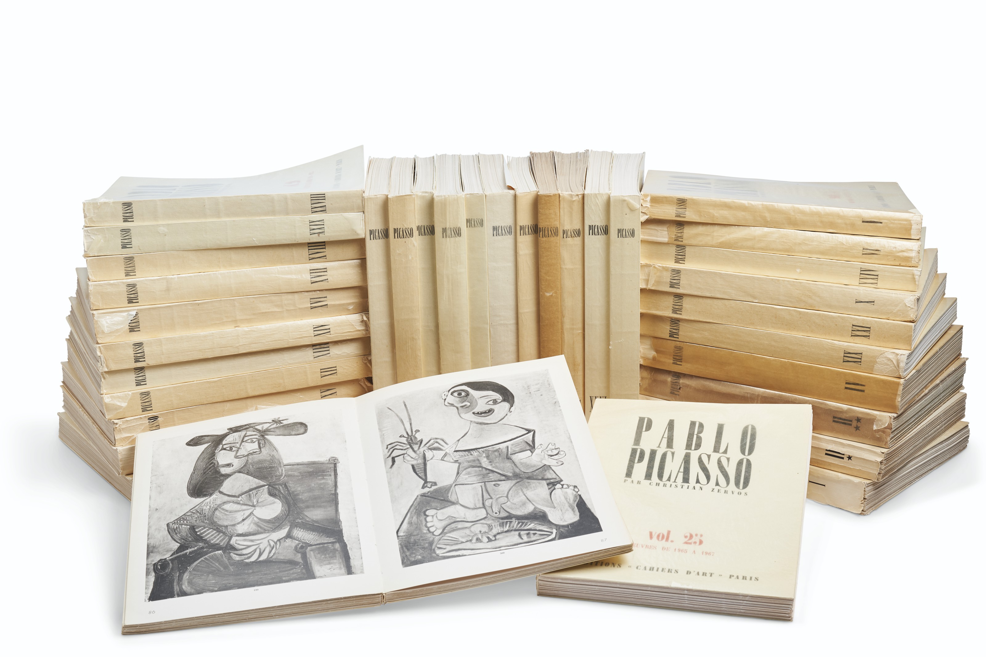 Christian Zervos (1889-1970). Pablo Picasso, Paris: Cahiers d'Art, 1942 ...