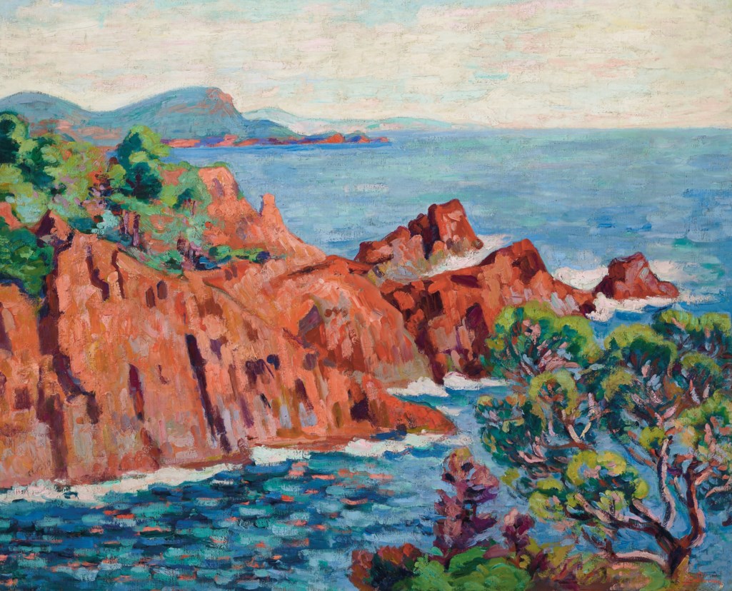 Armand Guillaumin (1841-1927), Les roches rouges à Agay | Christie’s