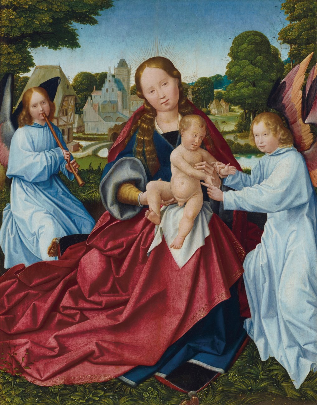 Jan Provoost (Bergen-Mons, Henegouwen c. 1465-1529 Bruges), The Virgin ...