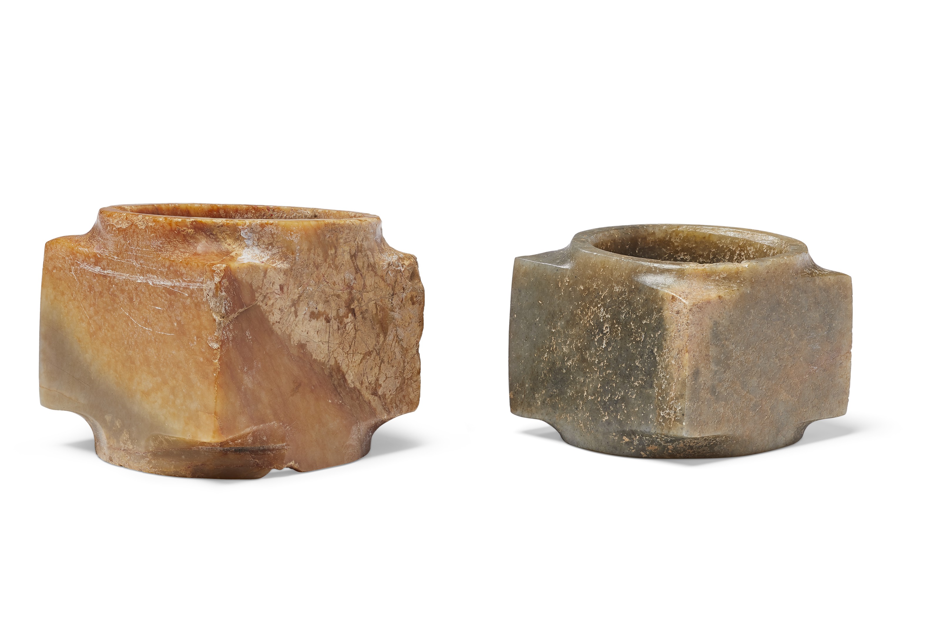 TWO JADE CONG, MING DYNASTY (1368-1644) OR EARLIER | Christie’s