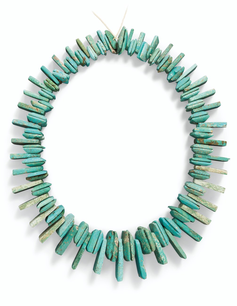 A STRING OF TURQUOISE BEADS, 1ST MILLENNIUM BC OR LATER | Christie's