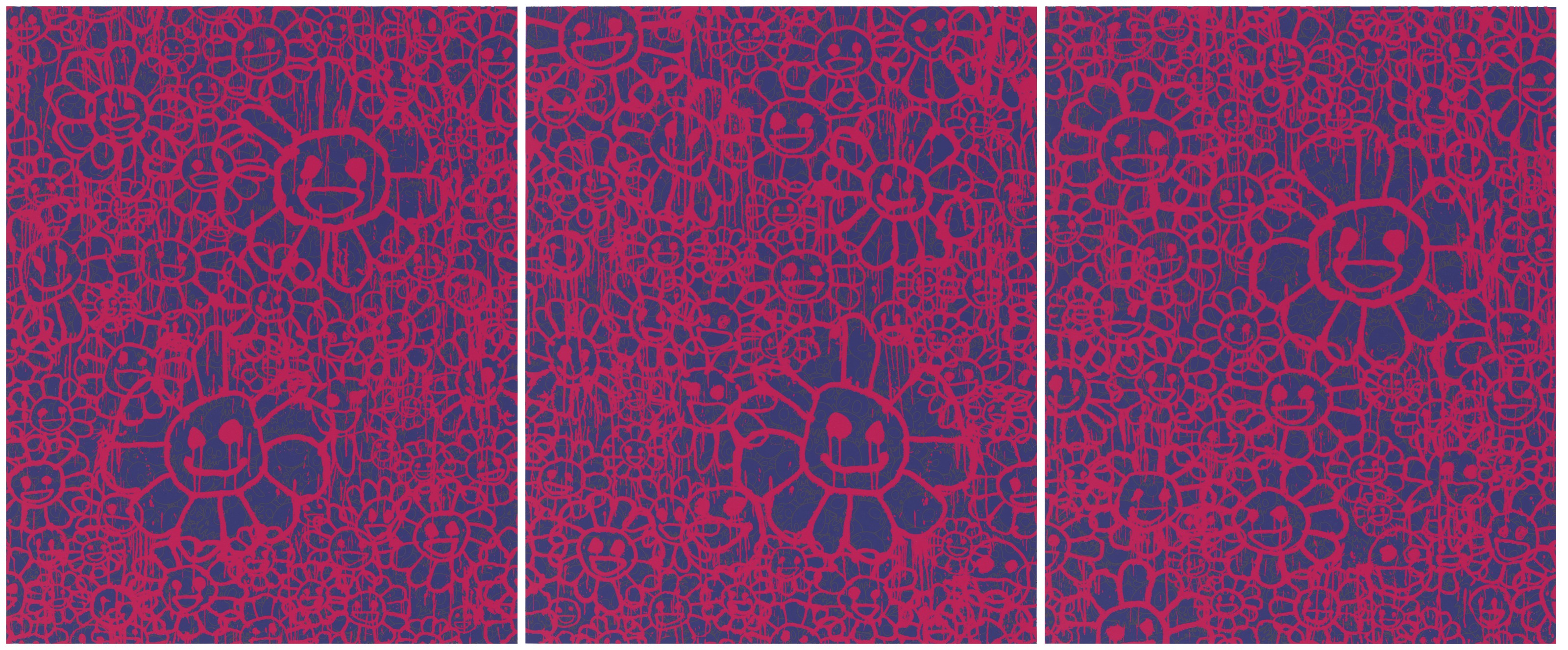 TAKASHI MURAKAMI (B. 1962) x MADSAKI (B. 1974), MADSAKI Flowers Pink (A ...